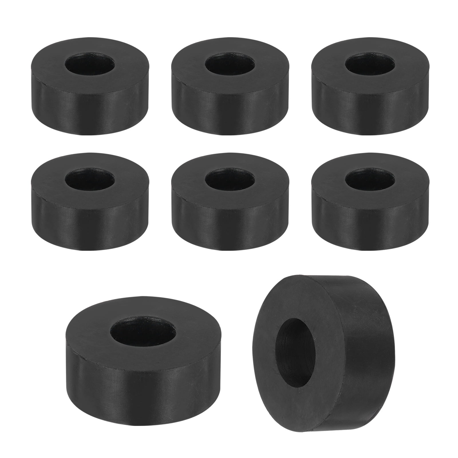 Uxcell 18Pack Thick Rubber Spacer, 2 Inch OD x 25/32 Inch ID x 25/32 ...