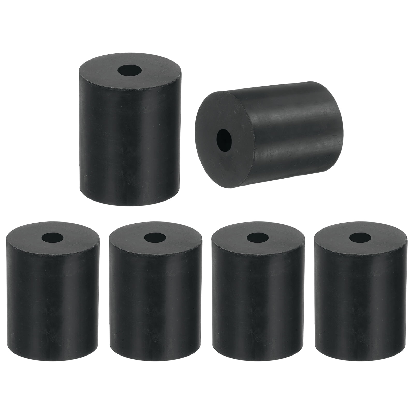 6 Pcs Multi Purpose Rubber Spacer, 10mm ODx40mm IDx50 mm Thickness Anti ...