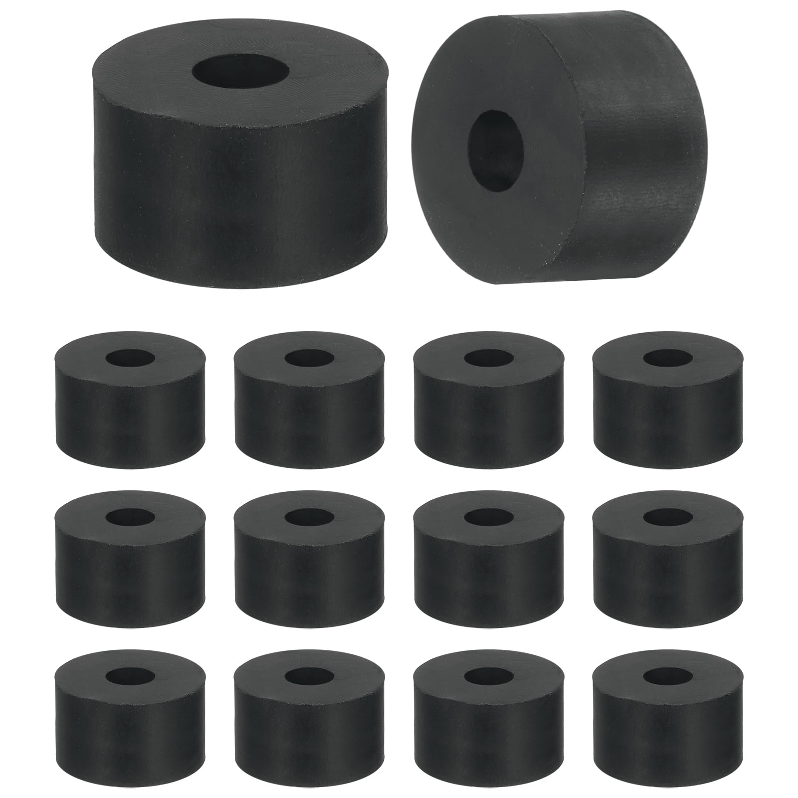14 Pcs Multi Purpose Rubber Spacer, 10mm ODx25mm IDx15 mm Thickness ...