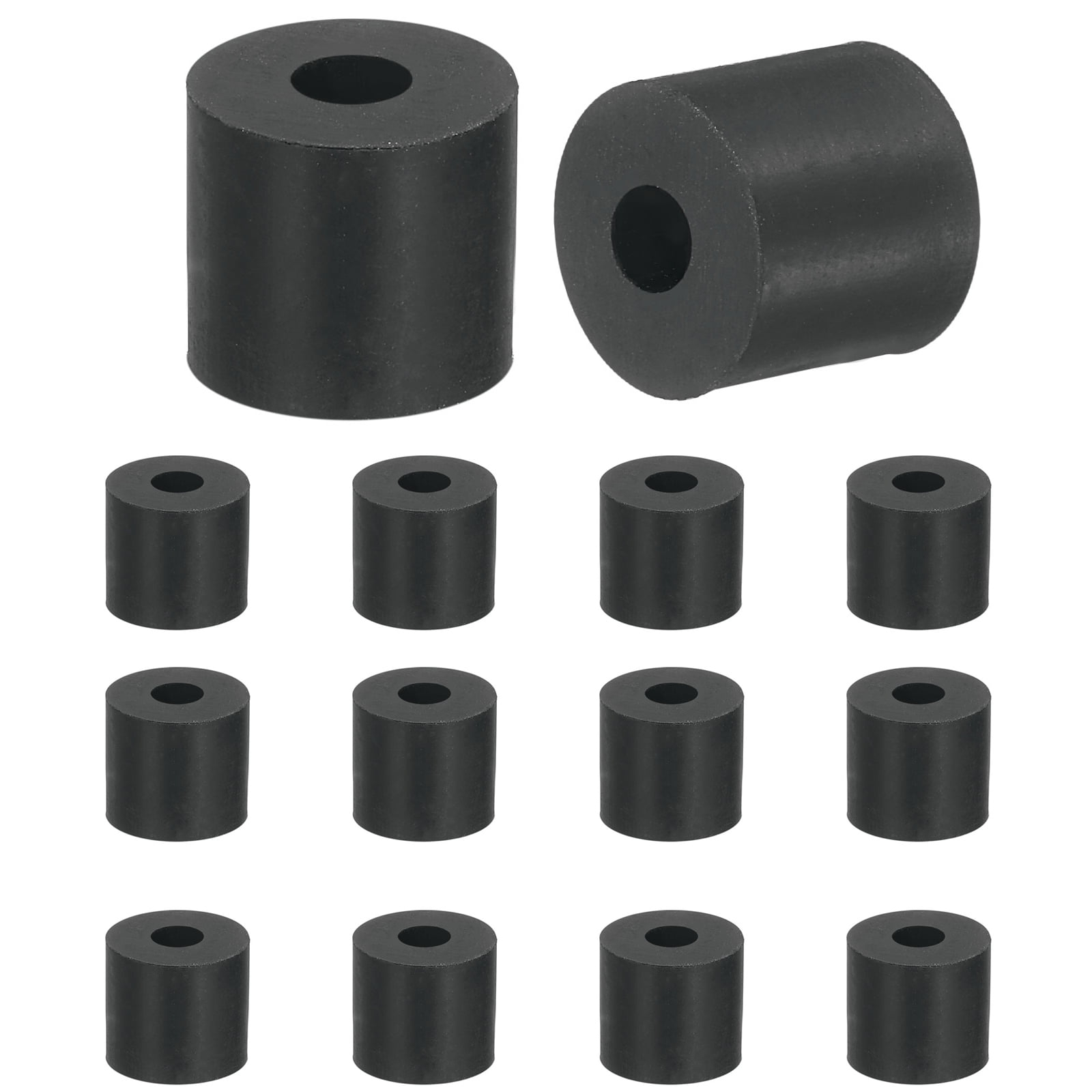 14 Pcs Multi Purpose Rubber Spacer, 4mm ODx15mm IDx15 mm Thickness Anti ...