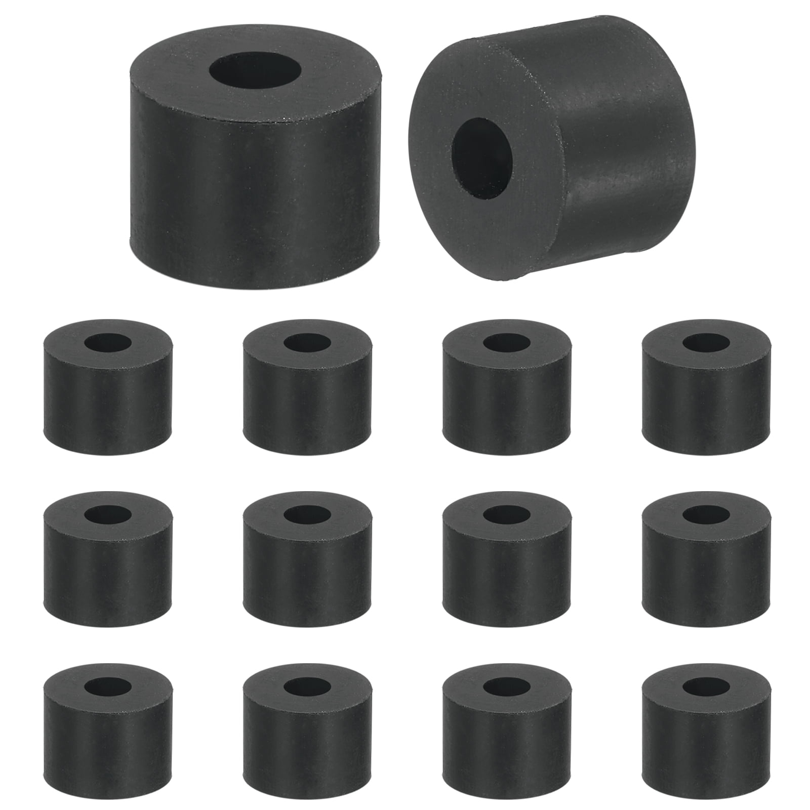 Uxcell 14 Pcs Multi Purpose Rubber Spacer 0.6'' OD x 0.2'' ID x 0.5 ...