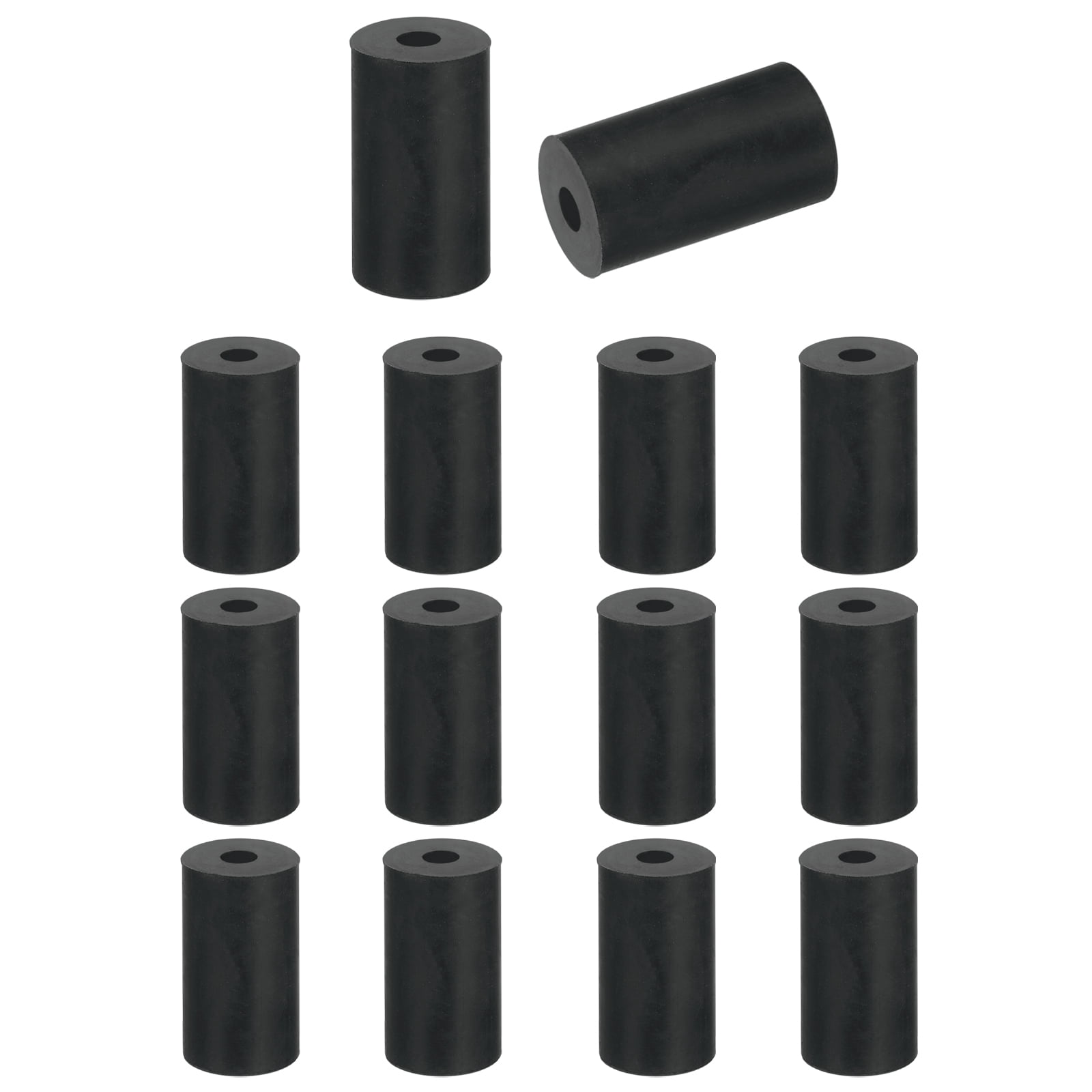 14 Pcs Multi Purpose Rubber Spacer, 8mm ODx25mm IDx45 mm Thickness Anti ...