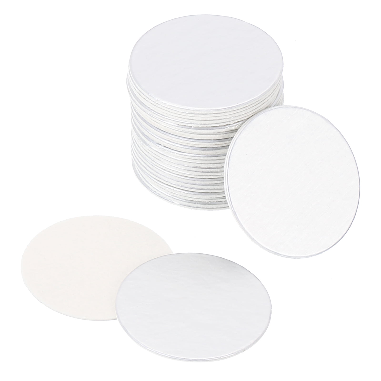 Uxcell 18mm Resistant Tamper Aluminum Foil Cap Liner Induction Heat ...
