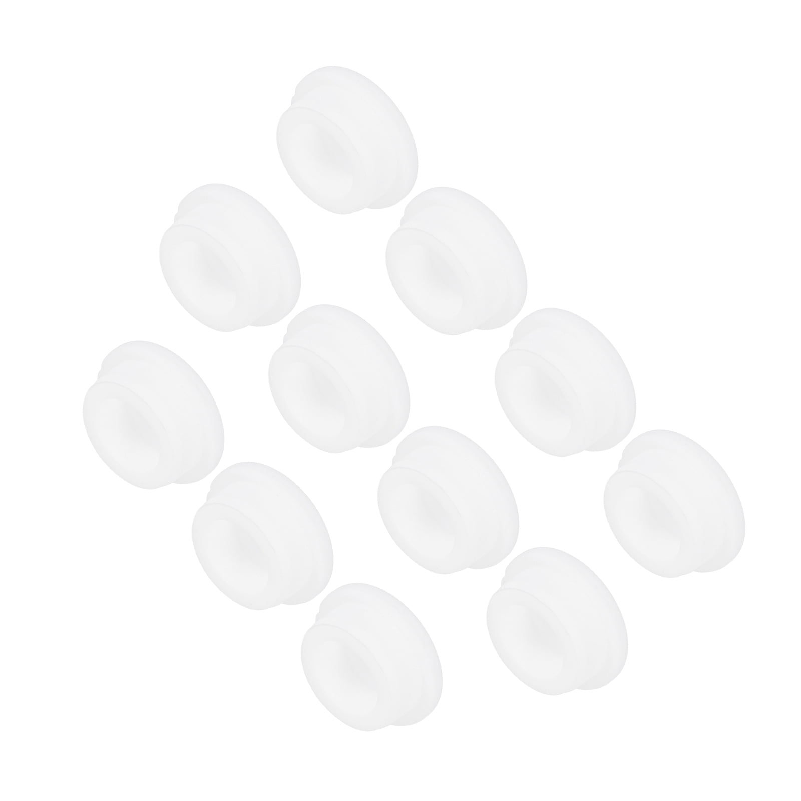 11Pcs T-Shaped Silicone Plugs 29mm 1-1/8 Inch Dia Snap in Plug Hole ...