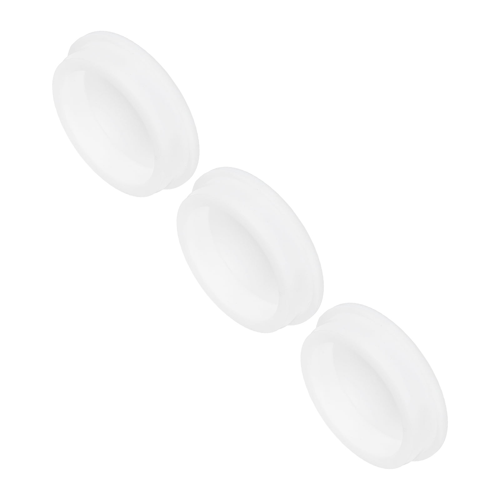 3Pcs T-Shaped Silicone Plugs 61.3mm 2-1/2 Inch Dia Snap in Plug Hole ...