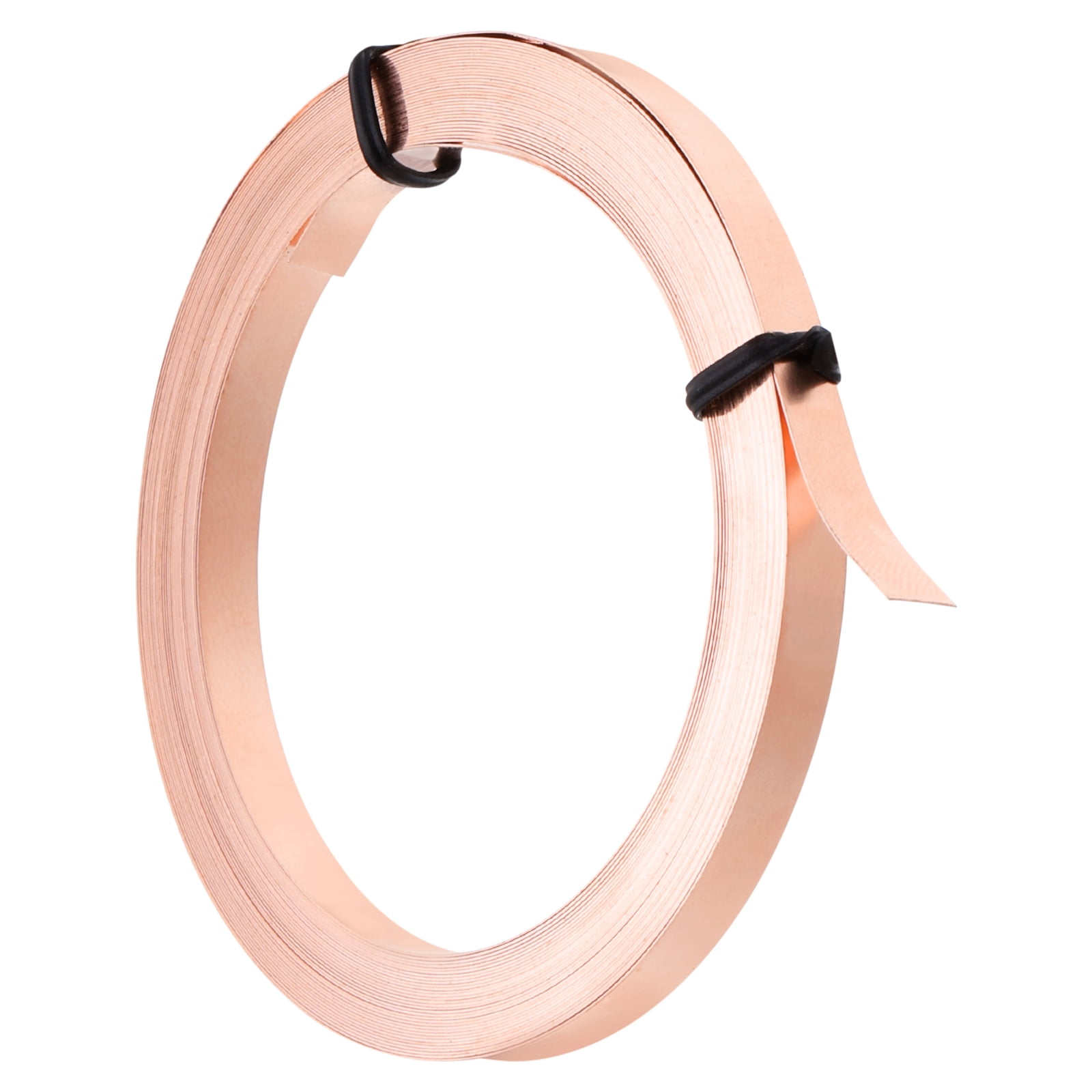 Uxcell 1 Roll Wire Flat Copper Jewelry Wire Wide Bendable Beading Wire ...