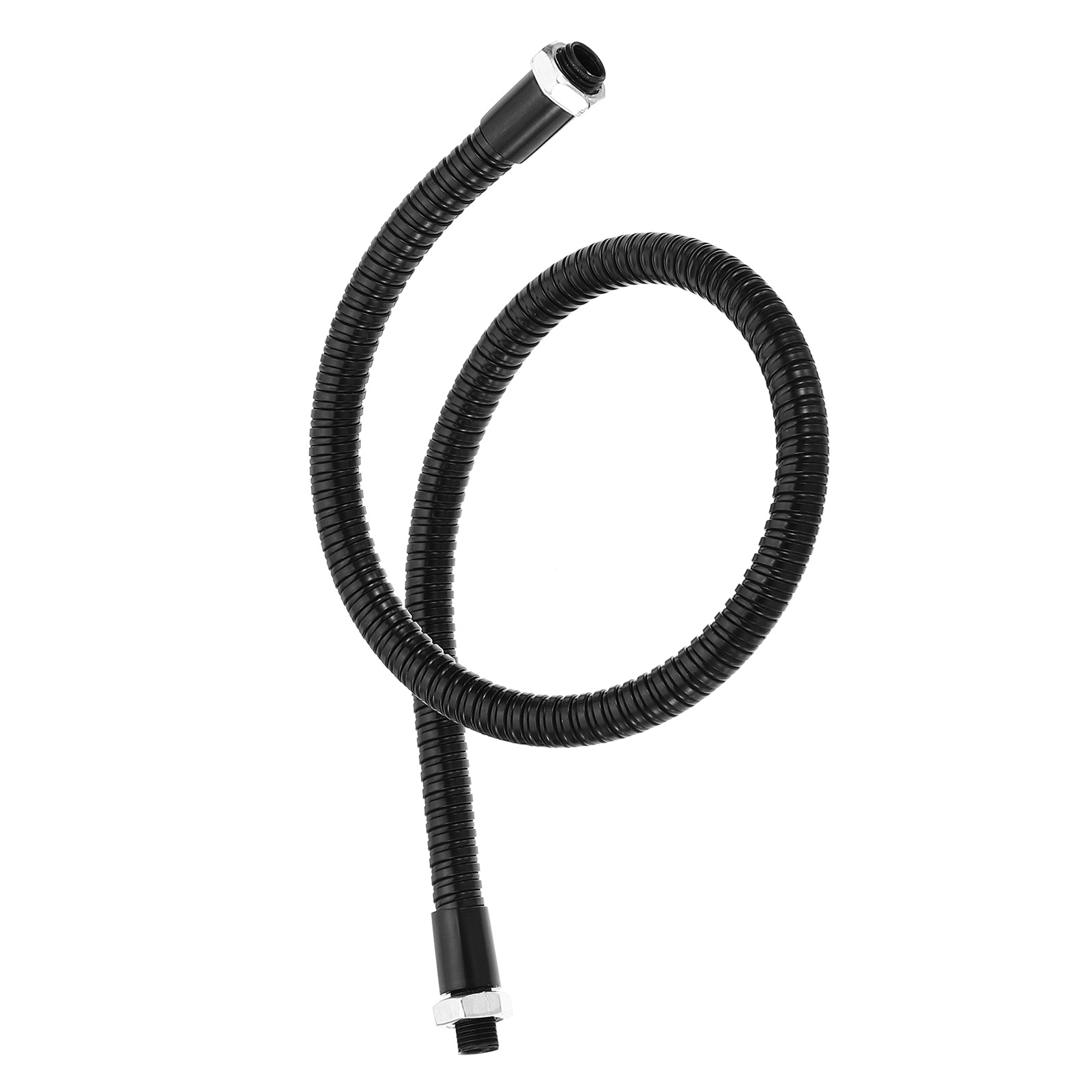 Uxcell 19.7" Gooseneck Hose, 1 Pcs M10 Fine Thread Bendable Metal Hose ...