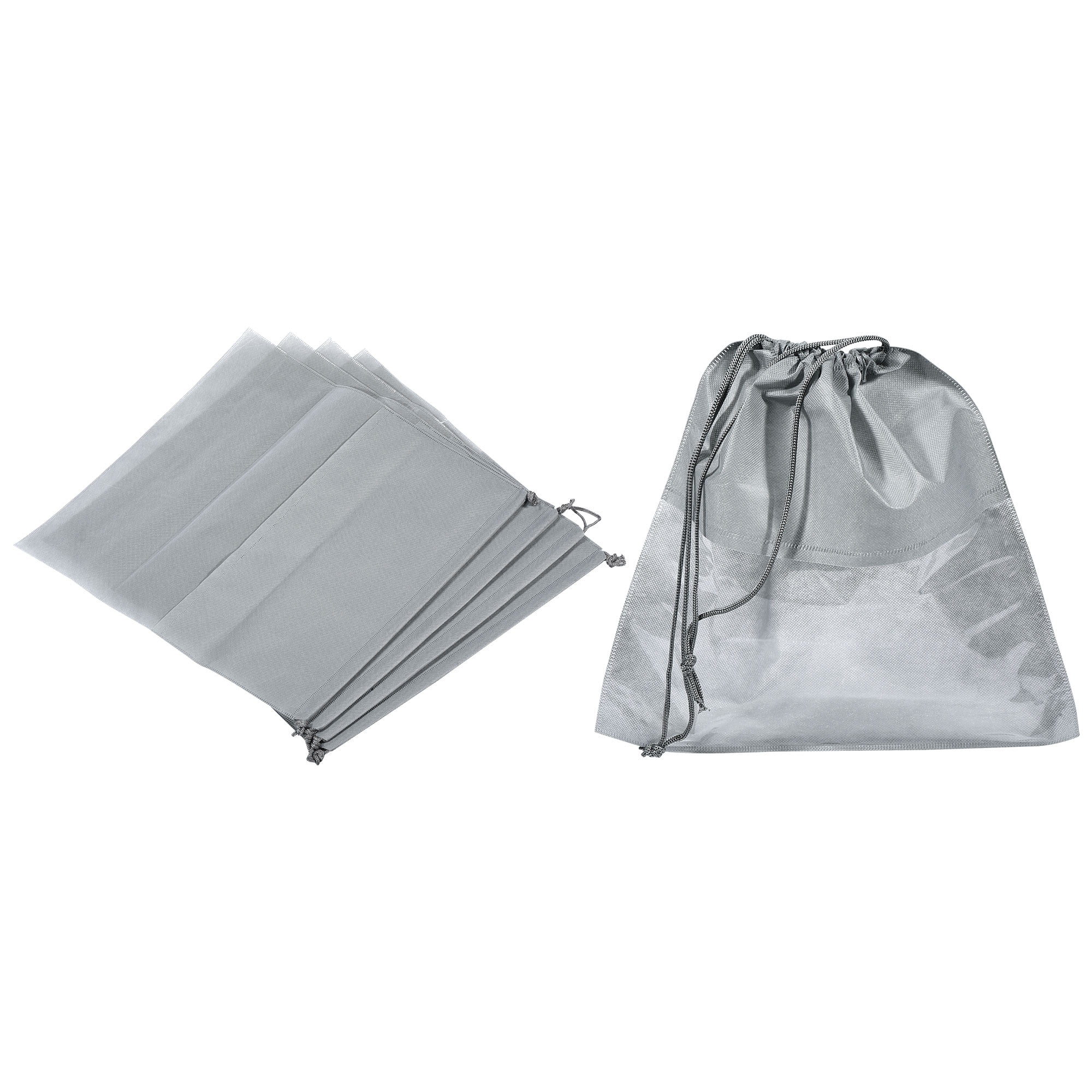 Uxcell 19.7 Inch Non-Woven Fabric Handbag Dust Cover Drawstring Bag for ...