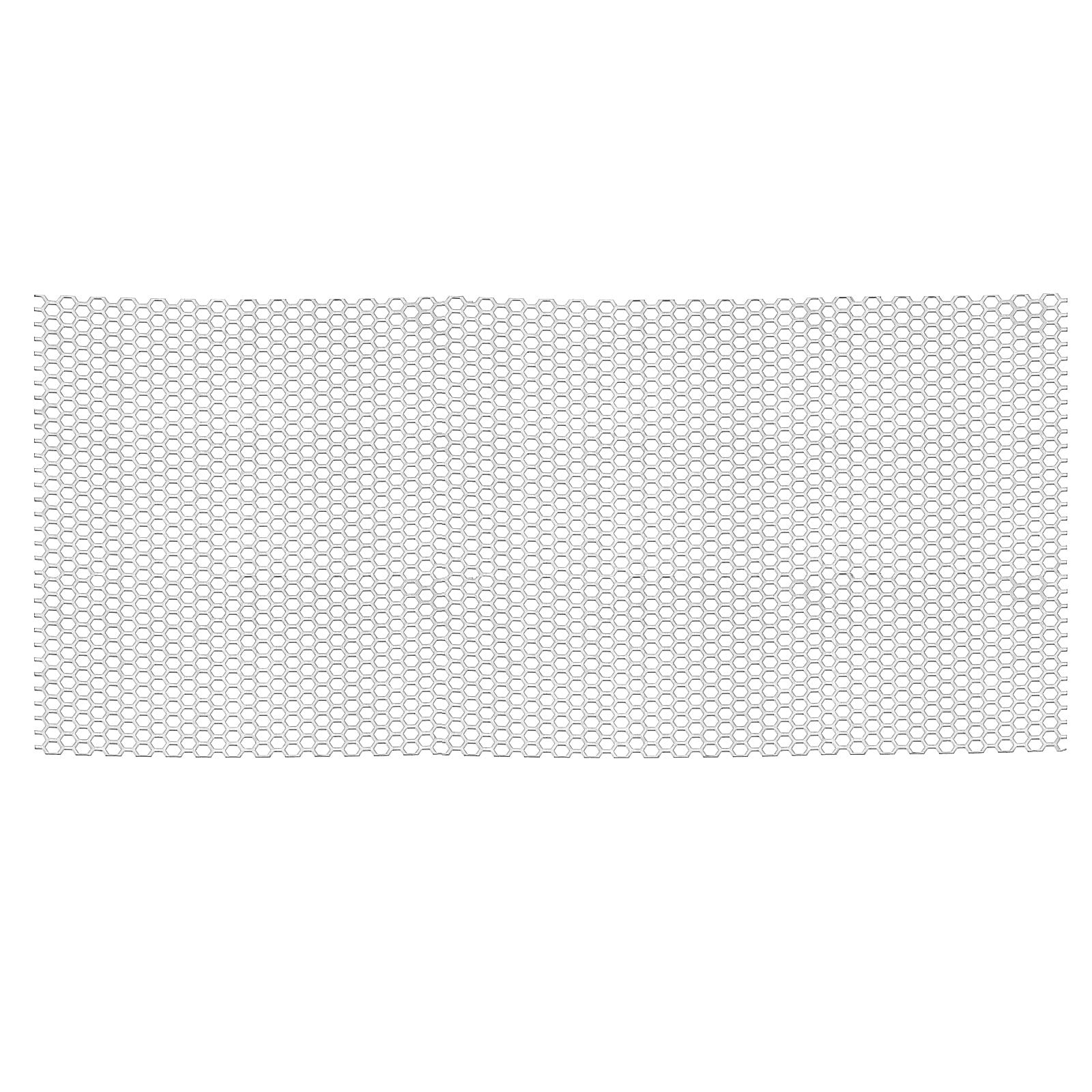Uxcell 19.7" x 9.8" Perforated Metal Sheets, 19Ga 0.24" Hexagonal Hole ...