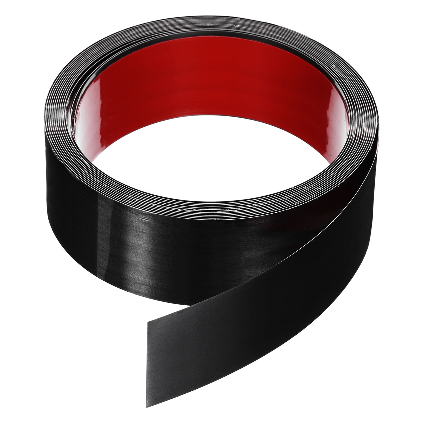 Uxcell 19.7ft x 1.97" Wall Trim Self Adhesive Stainless Steel Brushed ...