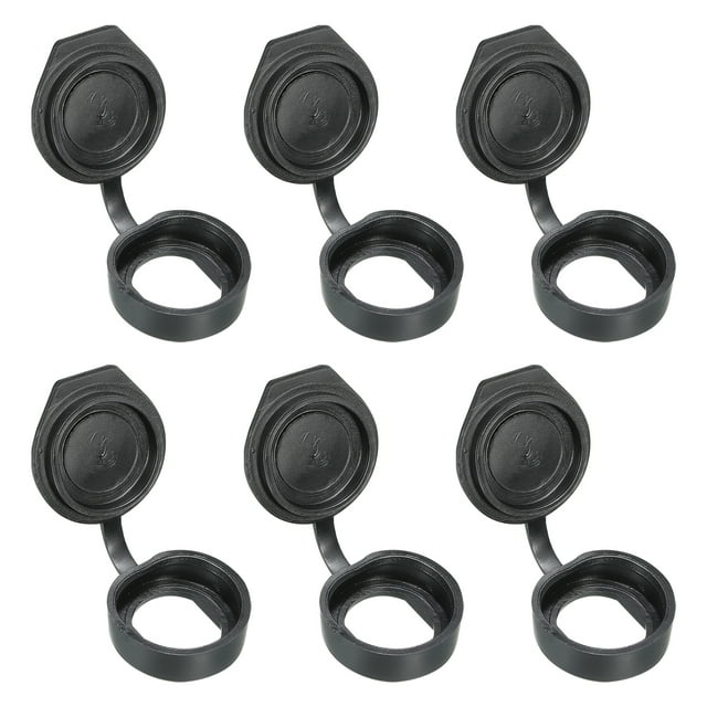 Uxcell 19mm Door Lock Dust Cover, 6 Pack Rubber Waterproof Keys Panel ...