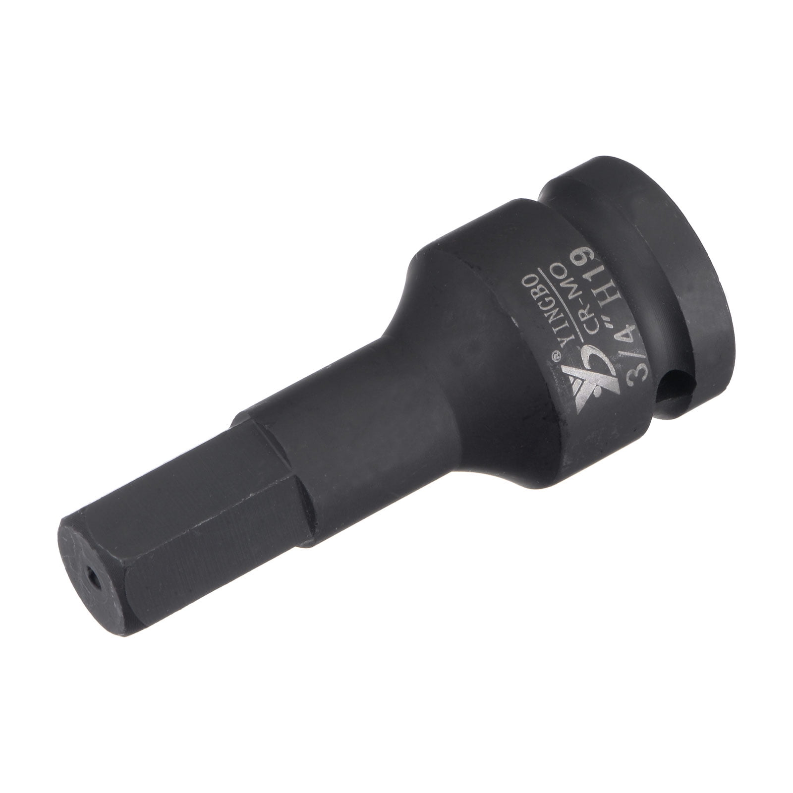 Uxcell 19mm Impact Hex Bit Socket, 3/4" Drive 98mm Length CR-MO Steel Metric Sizes - Walmart.com