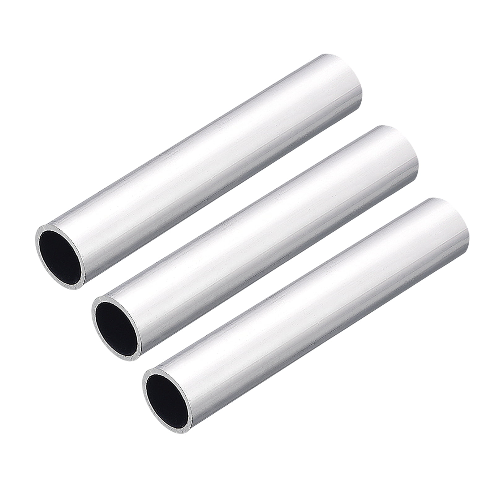 Uxcell 19mm OD 16mm Inner Dia 100mm Length 6063 Aluminum Tube for ...