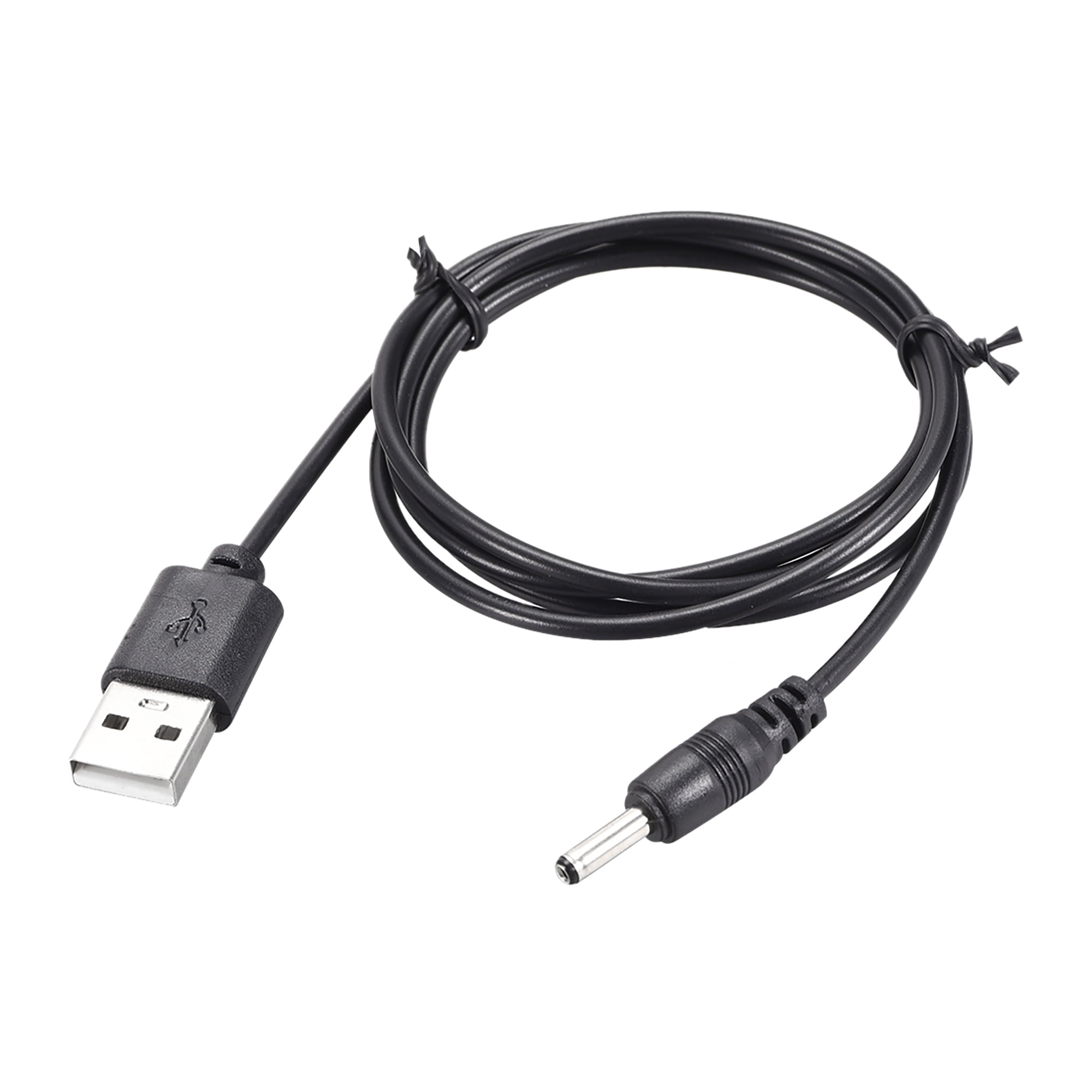 Uxcell 1M DC Male Power Supply 3.5 x 1.35mm Adapter to USB Plug Male ...