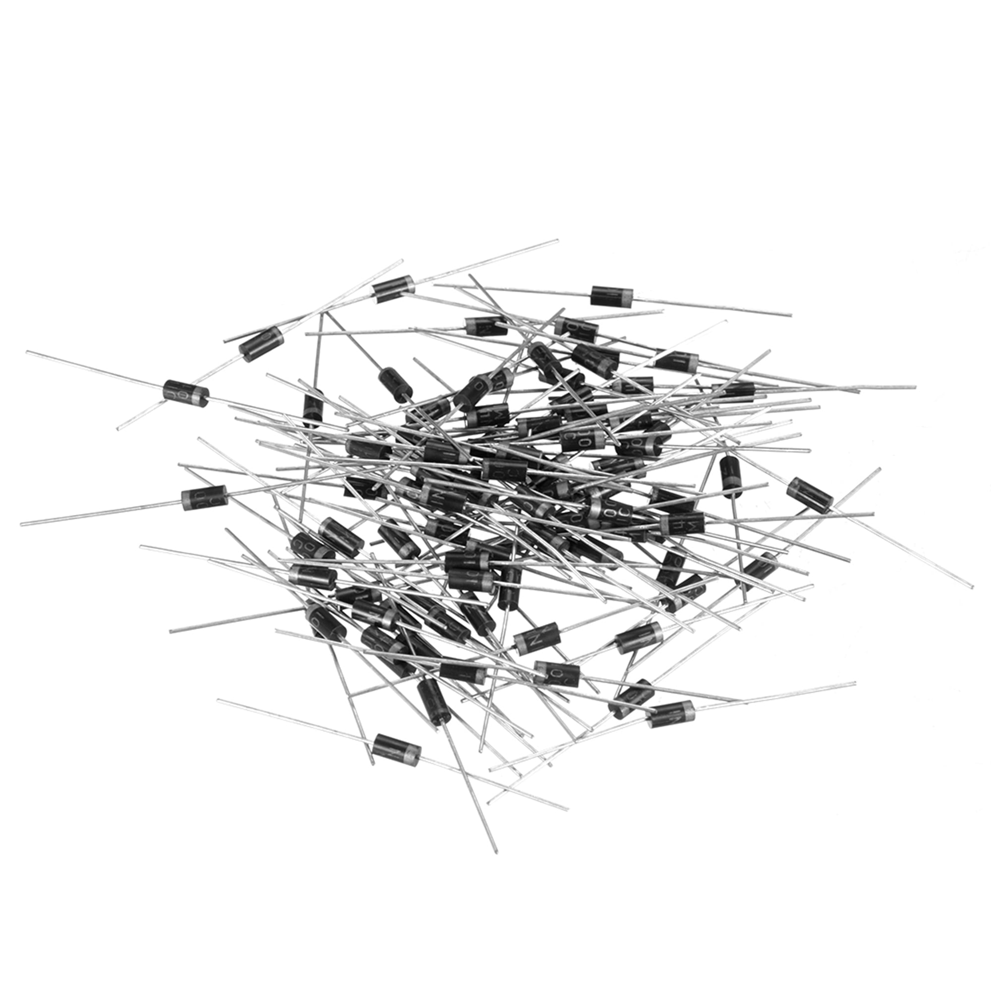 Uxcell 1N4001 Rectifier Diode 1A 50V Electronic Silicon Diode 100 Pack ...