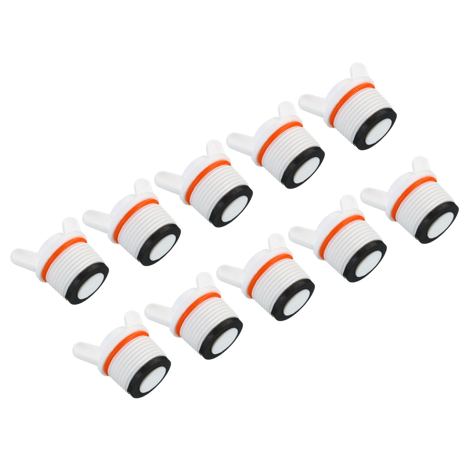 Uxcell 1PT PPR Pipe Fitting End Cap, 10 Pack Butterfly Male Water ...