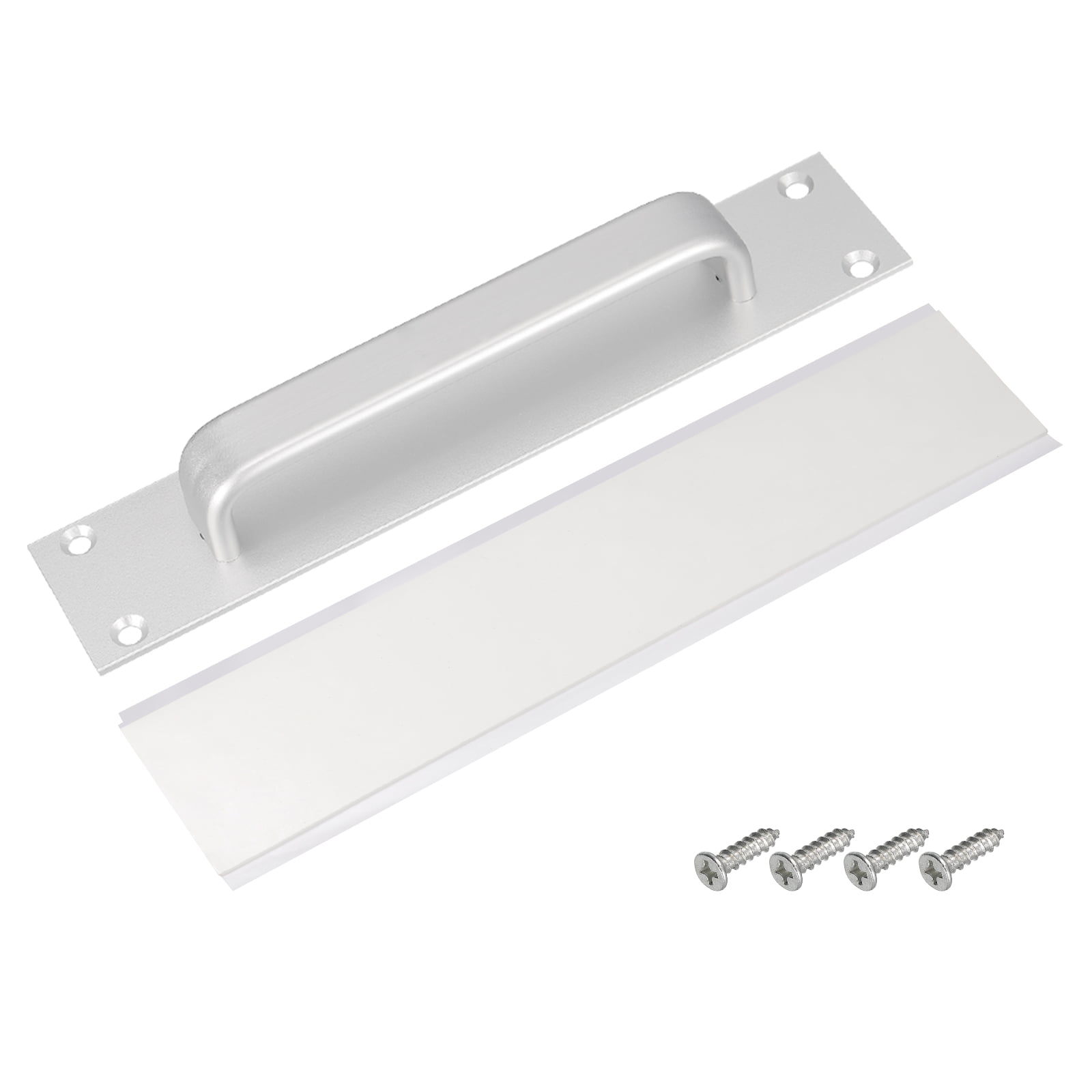 Uxcell 1Pack Door Handle Pulls, 200mm/7.87" White Sliding Barn Door ...
