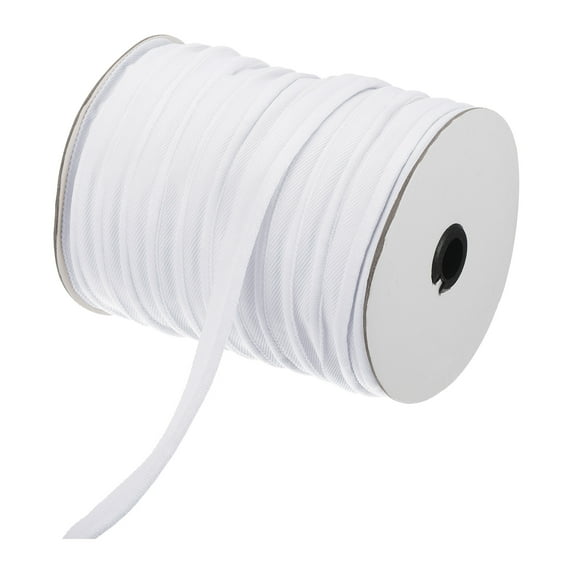 Uxcell 1Pc Piping Cord Trim Piping Tape for Sewing, DIY Crafting Fabric Edge Trim Bleach 5/8 ...