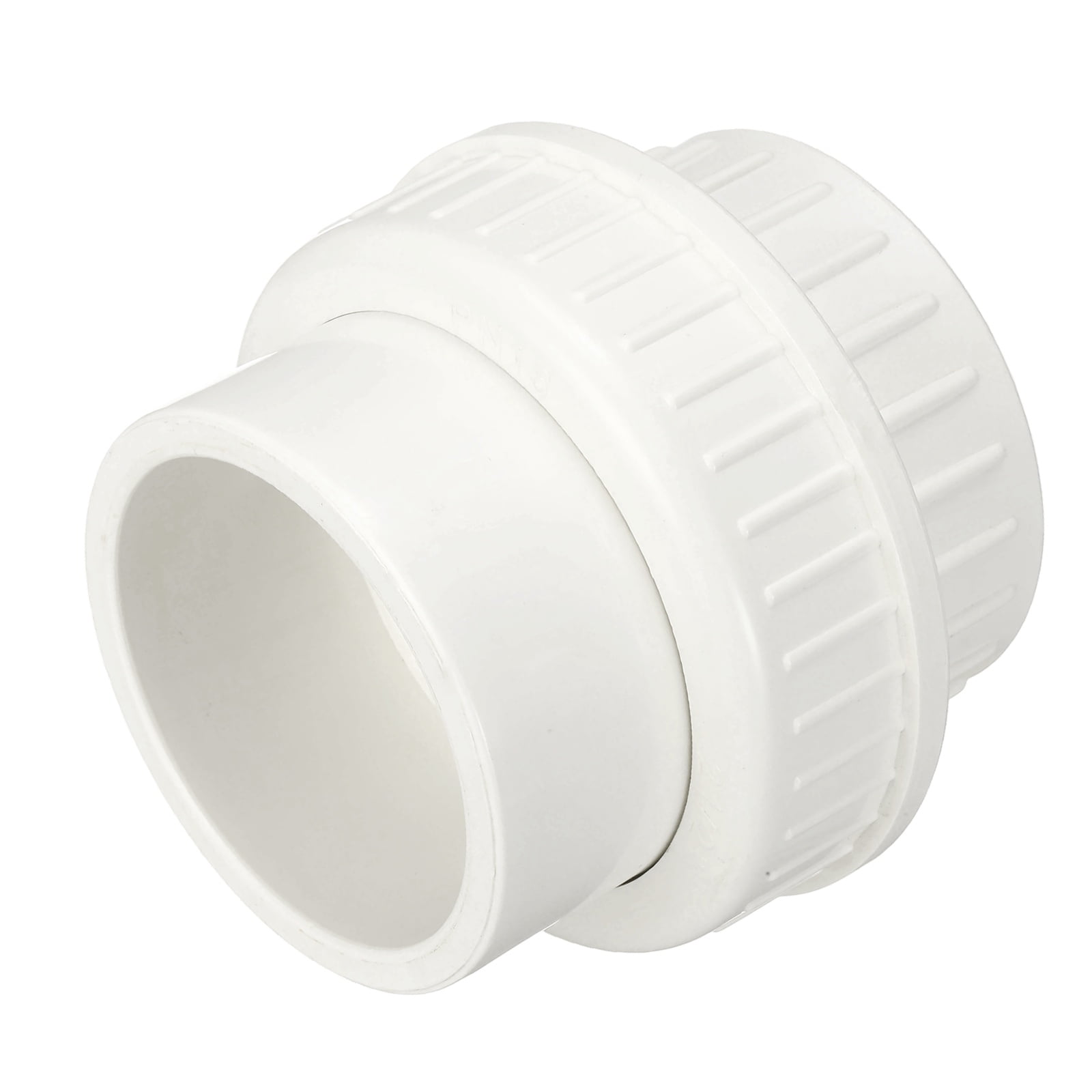 Uxcell 1Pcs 2 1/2" Union Coupling Pipe Fitting, SCH40 (Socket x Socket ...