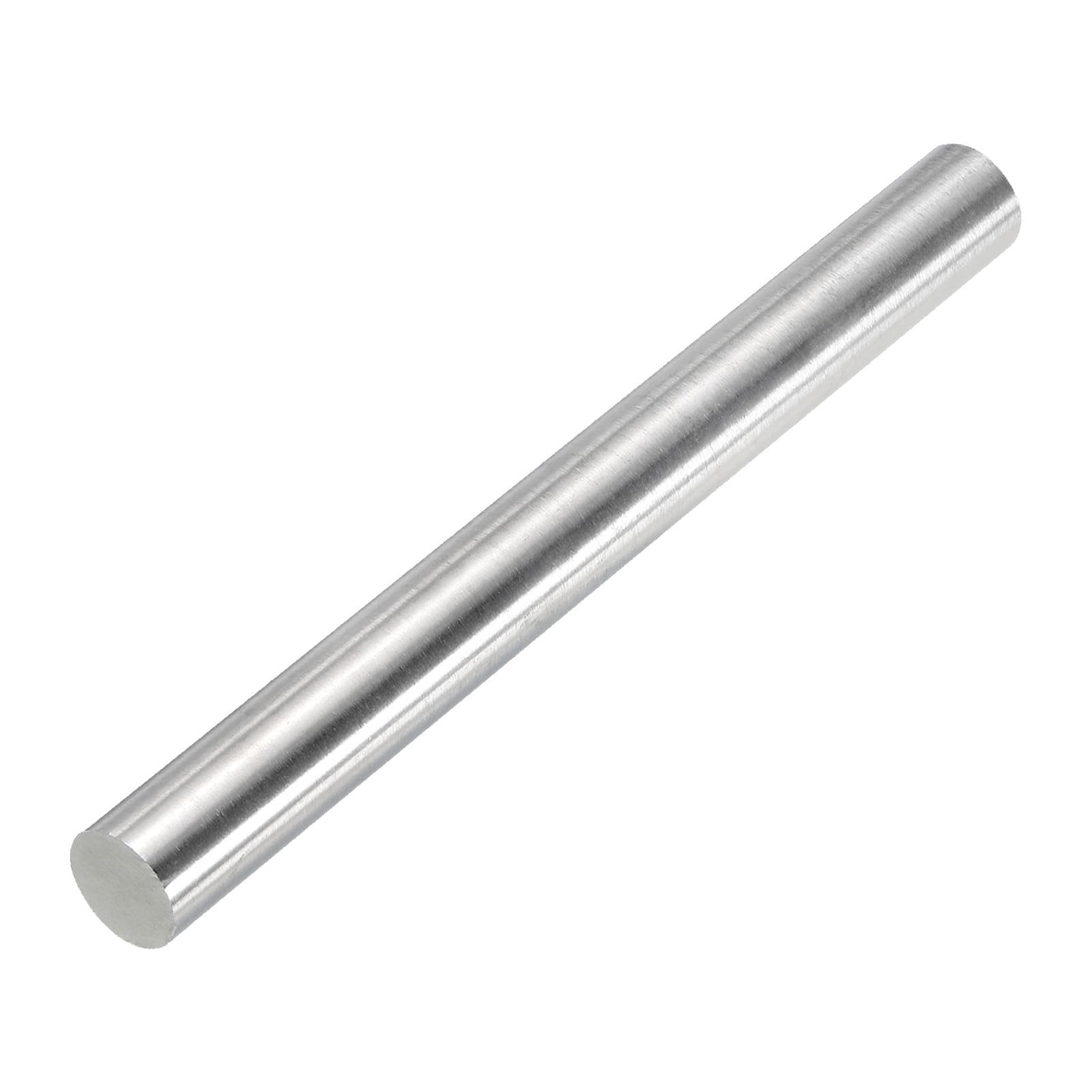 Uxcell 1Pcs 25mm x 250mm 304 Stainless Steel Rods, Round Metal Solid ...