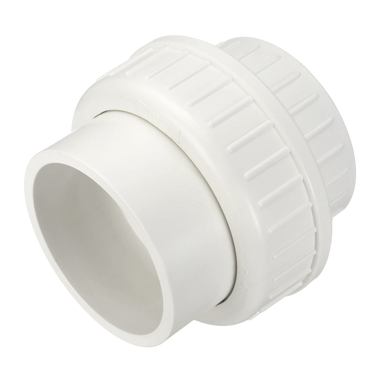 Uxcell 1Pcs 4" Union Coupling Pipe Fitting, SCH40 (Socket x Socket ...