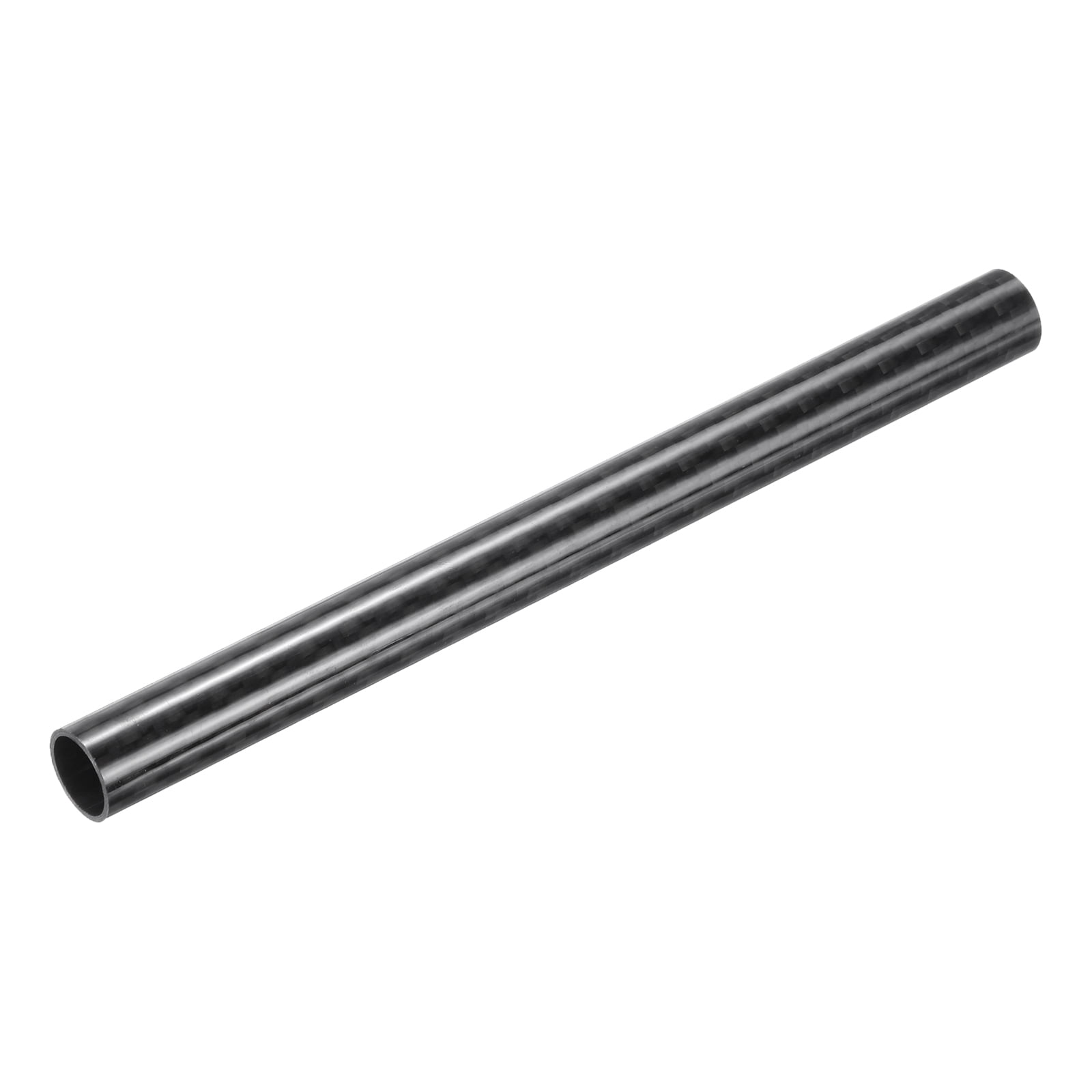 Uxcell 1Pcs Carbon Fiber Tubes 12 x 14 x 170mm Glossy Surface Rod 3K ...