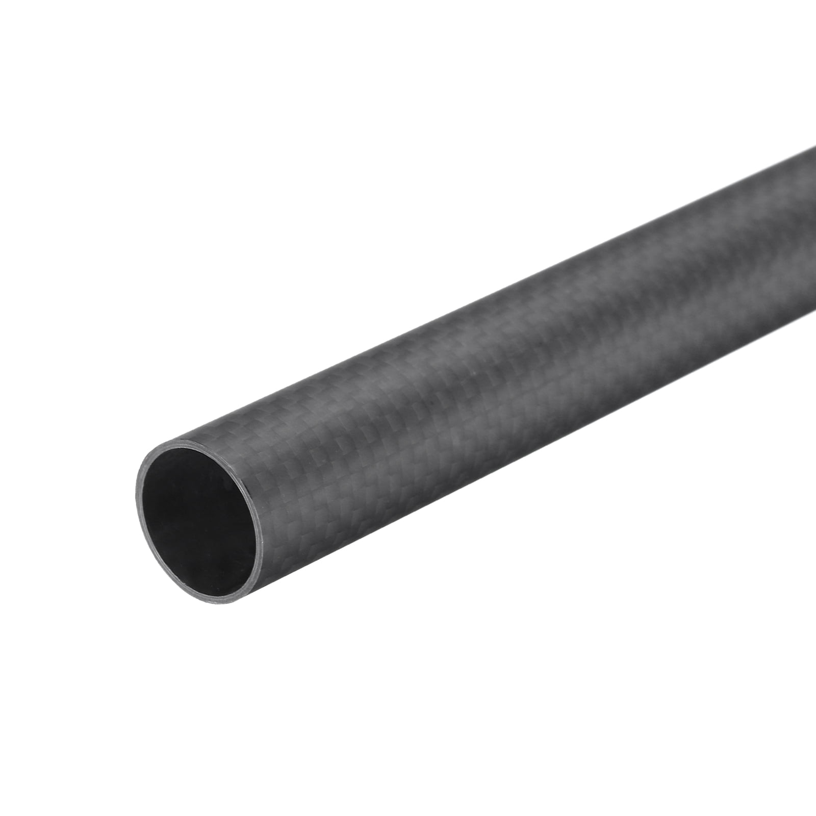Uxcell 1Pcs Carbon Fiber Tubes 16 x 18 x 420mm Matte Surface Rod 3K ...