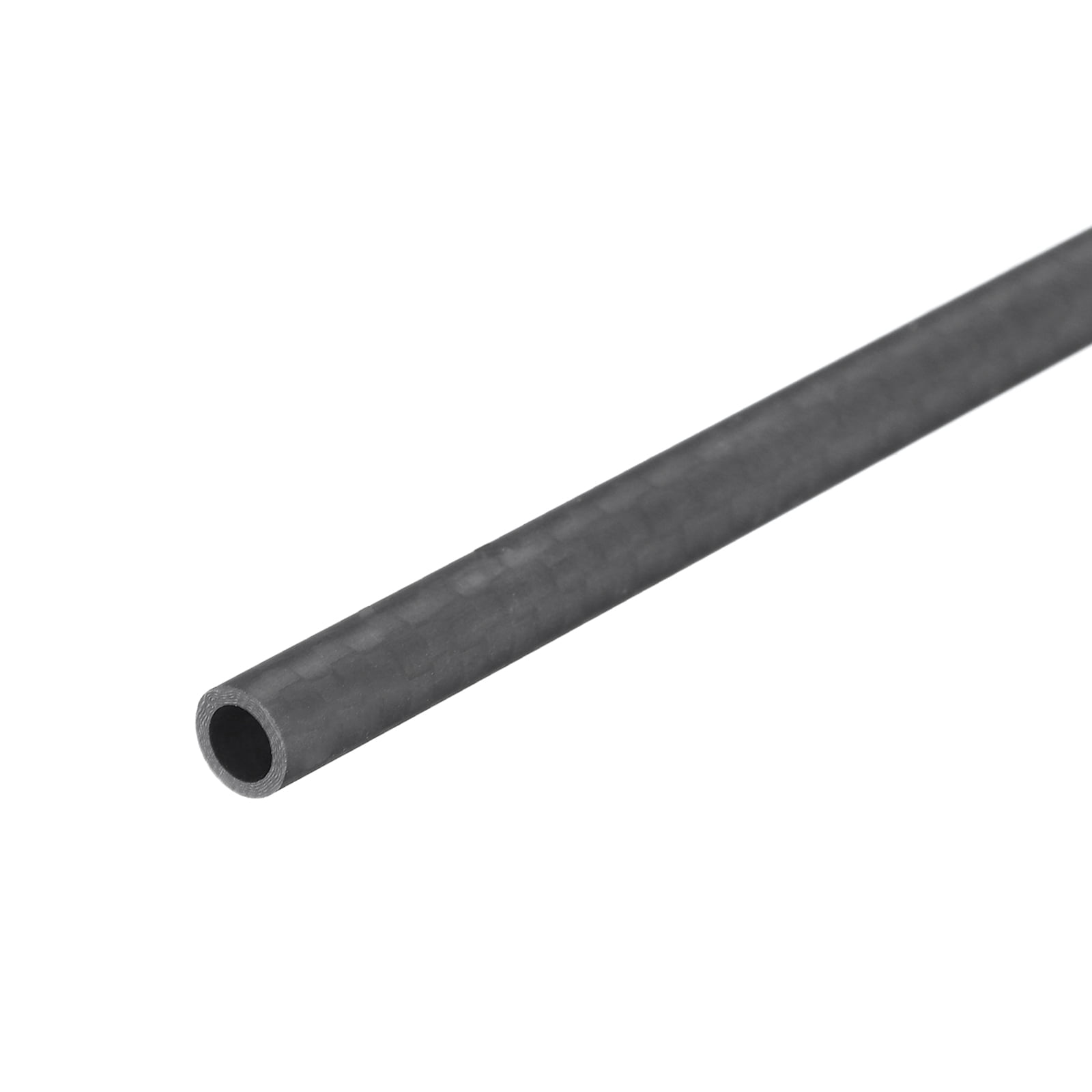 Uxcell 1Pcs Carbon Fiber Tubes 4 x 6 x 420mm Matte Surface Rod 3K Roll ...