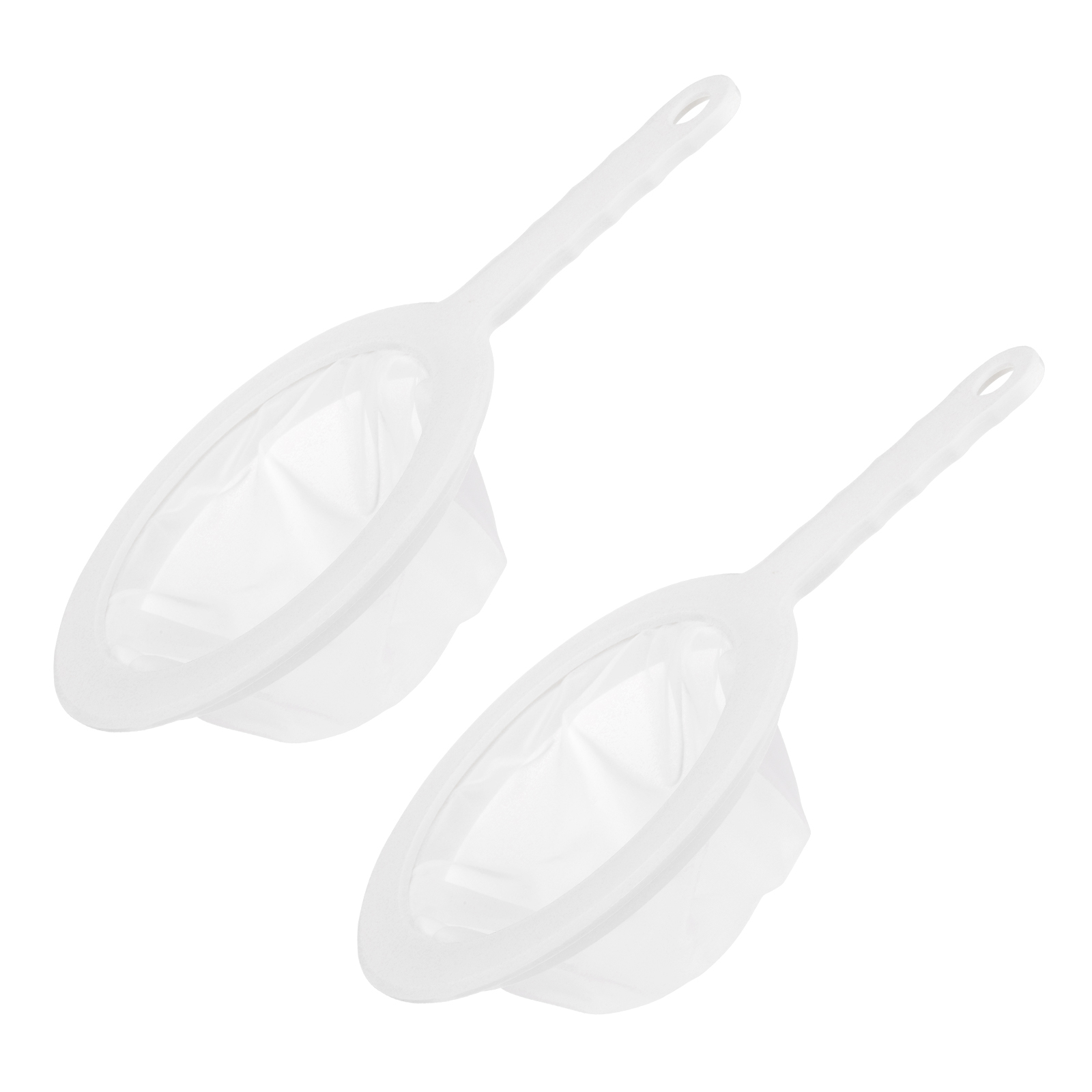 Uxcell 1Set Food Filter Strainer Spoon, Nylon Sieve Fine Mesh Filter ...