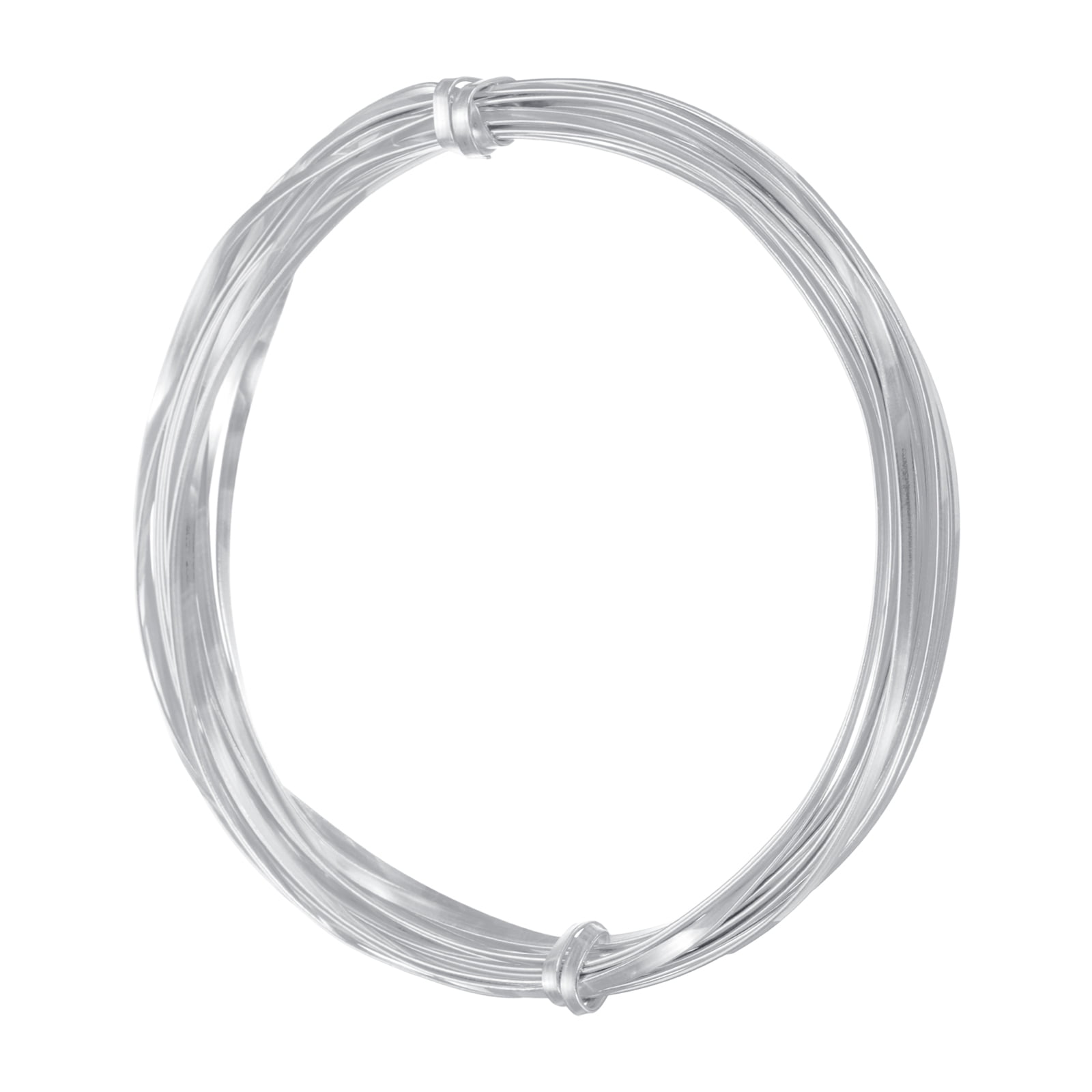 Uxcell 1mm Aluminum Craft Flat Wire,16Ft 0.5mm Thickness Bendable Metal ...