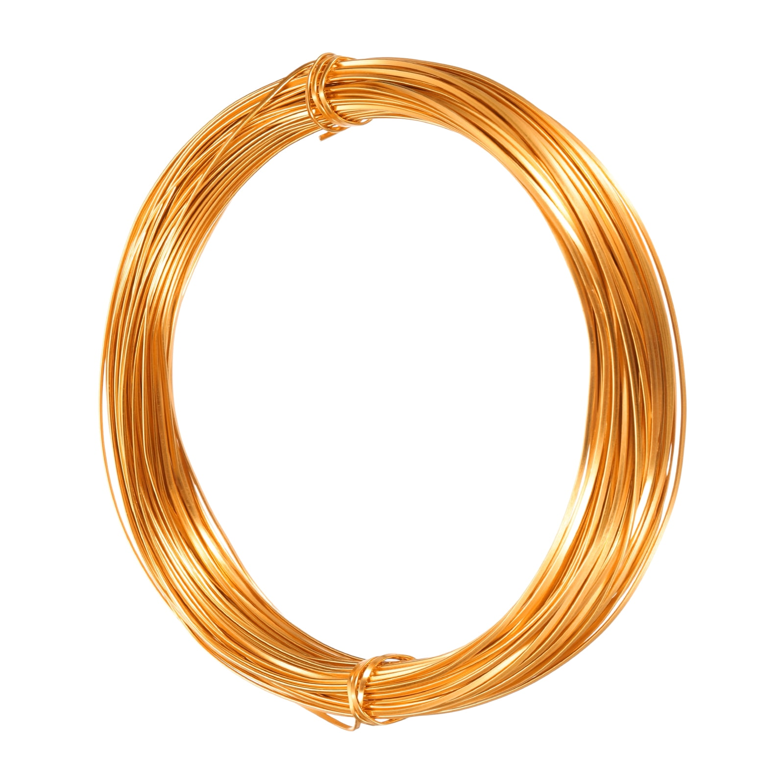 Uxcell 1mm Aluminum Craft Flat Wire,98Ft 0.5mm Thickness Bendable Metal ...
