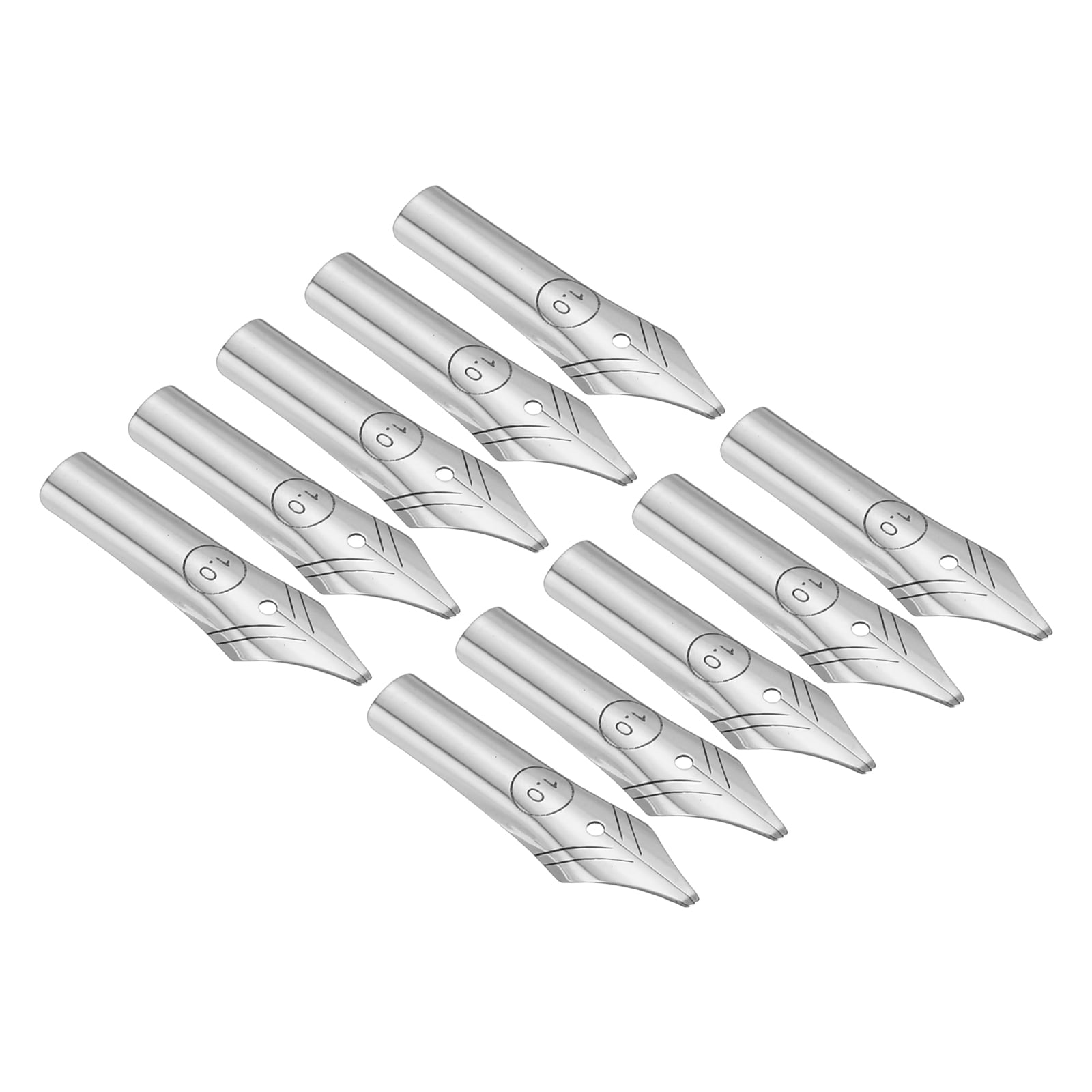 Uxcell 1mm Line Width Fountain Pen Nib Replacement 304 Stainless Steel ...