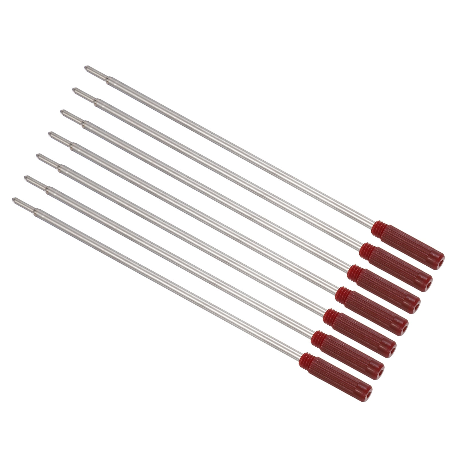 Uxcell 1mm Pen Ink Refills, 6 Pcs 4.6" Ballpoint Refill Medium Point ...