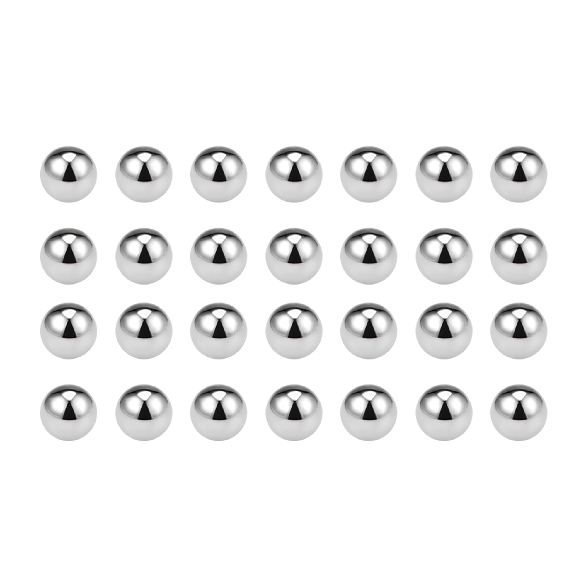 Uxcell 1mm Solid Bearing Balls Chromium Steel (GCr15) G10 Precision ...