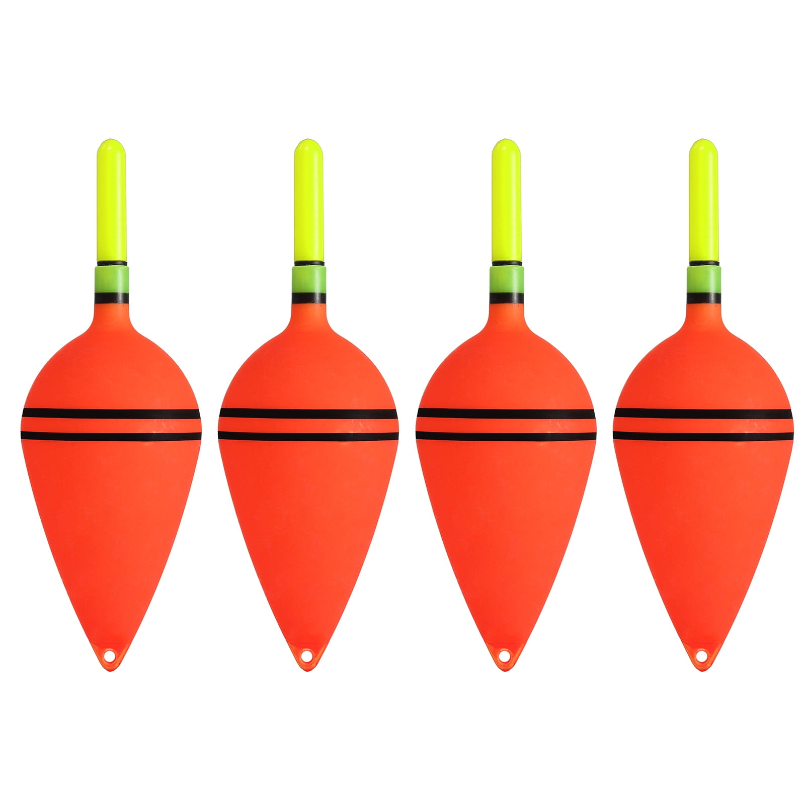Uxcell 1oz Lighted Fishing Slip Bobbers EVA Light Up in Green Fishing ...