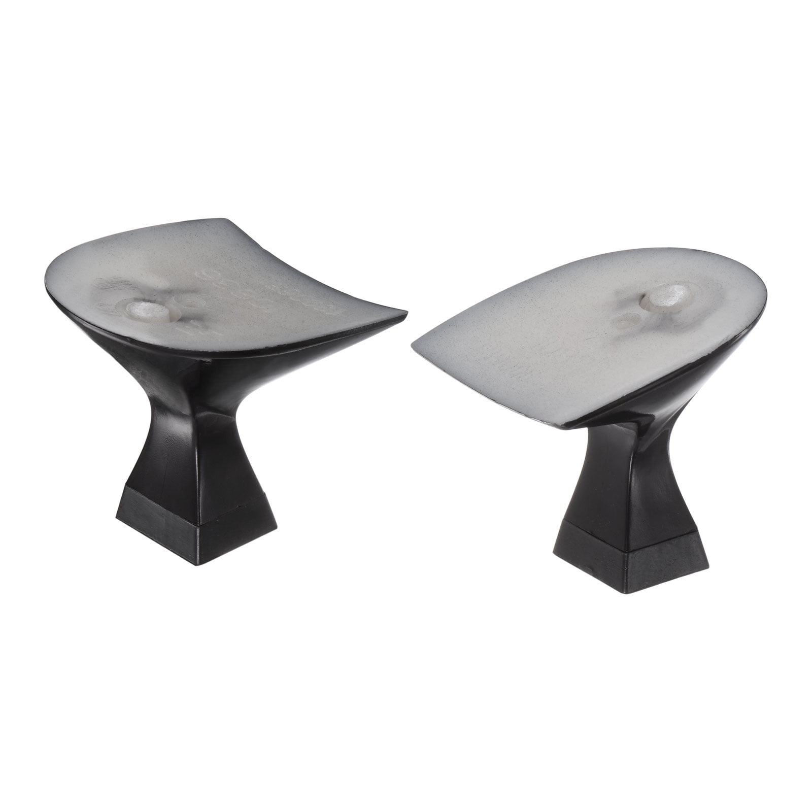 Uxcell 1pair Heel Repair Replacement 1.77"x1.77" High Chunky Heel DIY ...
