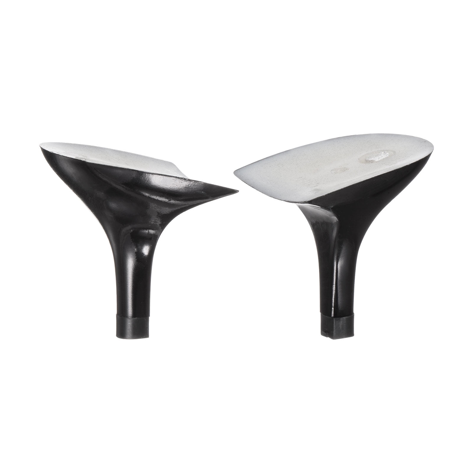 Uxcell 1pair Heel Repair Replacement 1.85"x2.05" High Stiletto Heel DIY ...