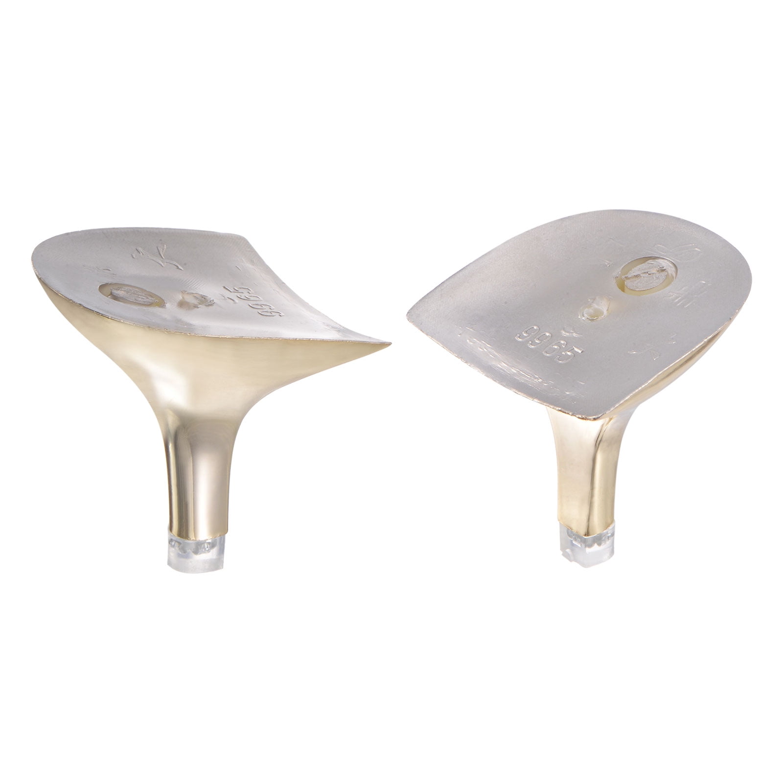 Uxcell 1pair Heel Repair Replacement 1.85"x2.05" High Stiletto Heel DIY ...