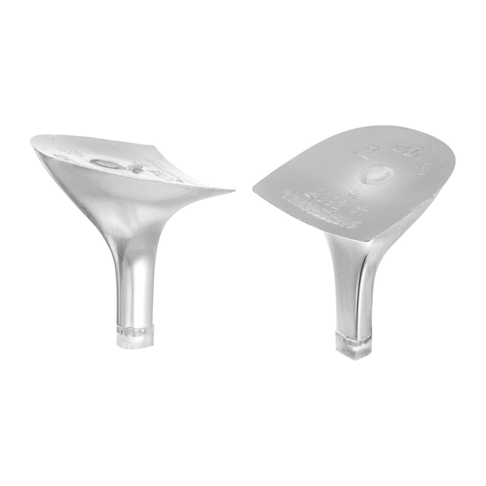 Uxcell 1pair Heel Repair Replacement 1.89"x2.36" High Stiletto Heel DIY ...