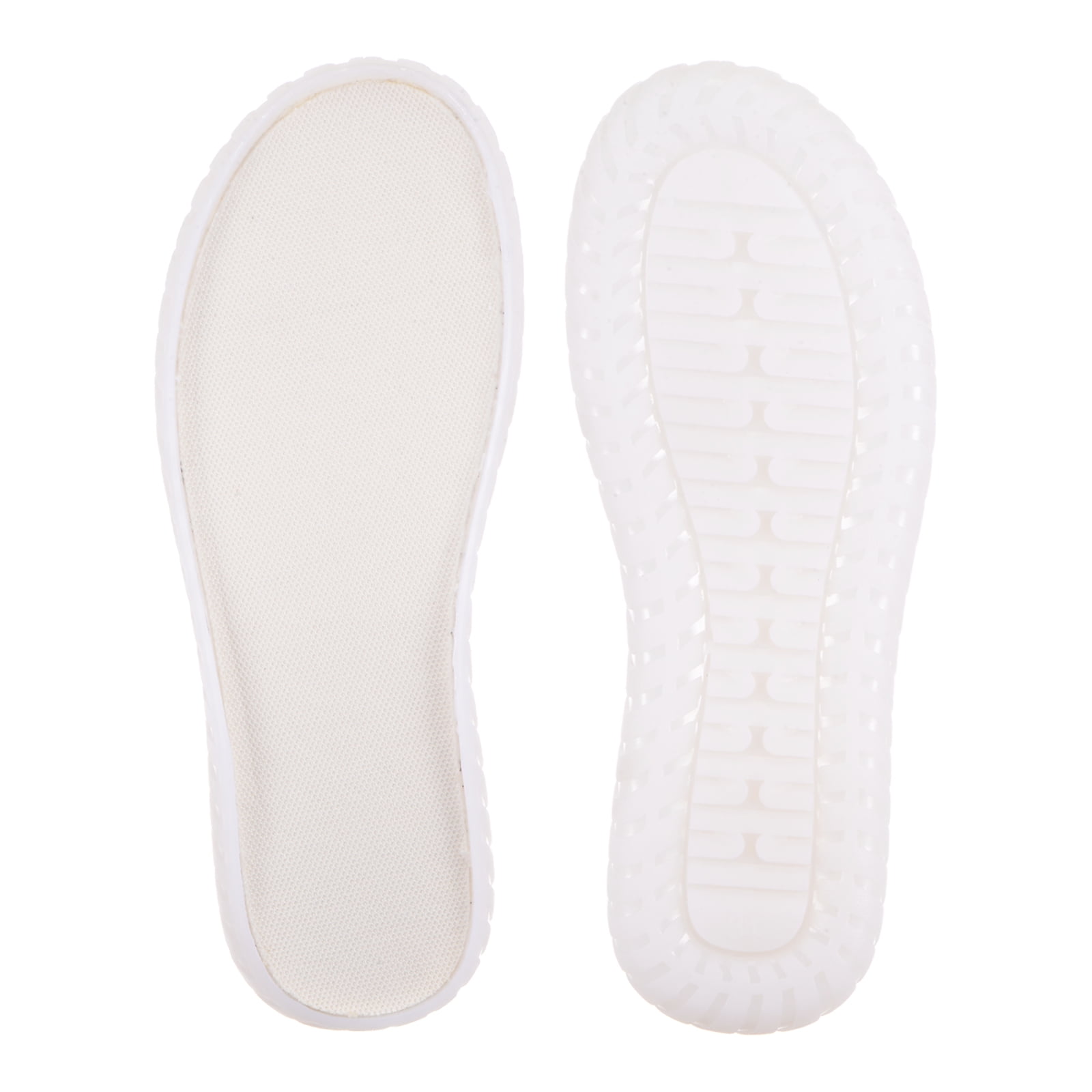 Uxcell 1pair Shoes Outer Soles Pad US Size 5 Non Slip Mesh Mat Woven ...