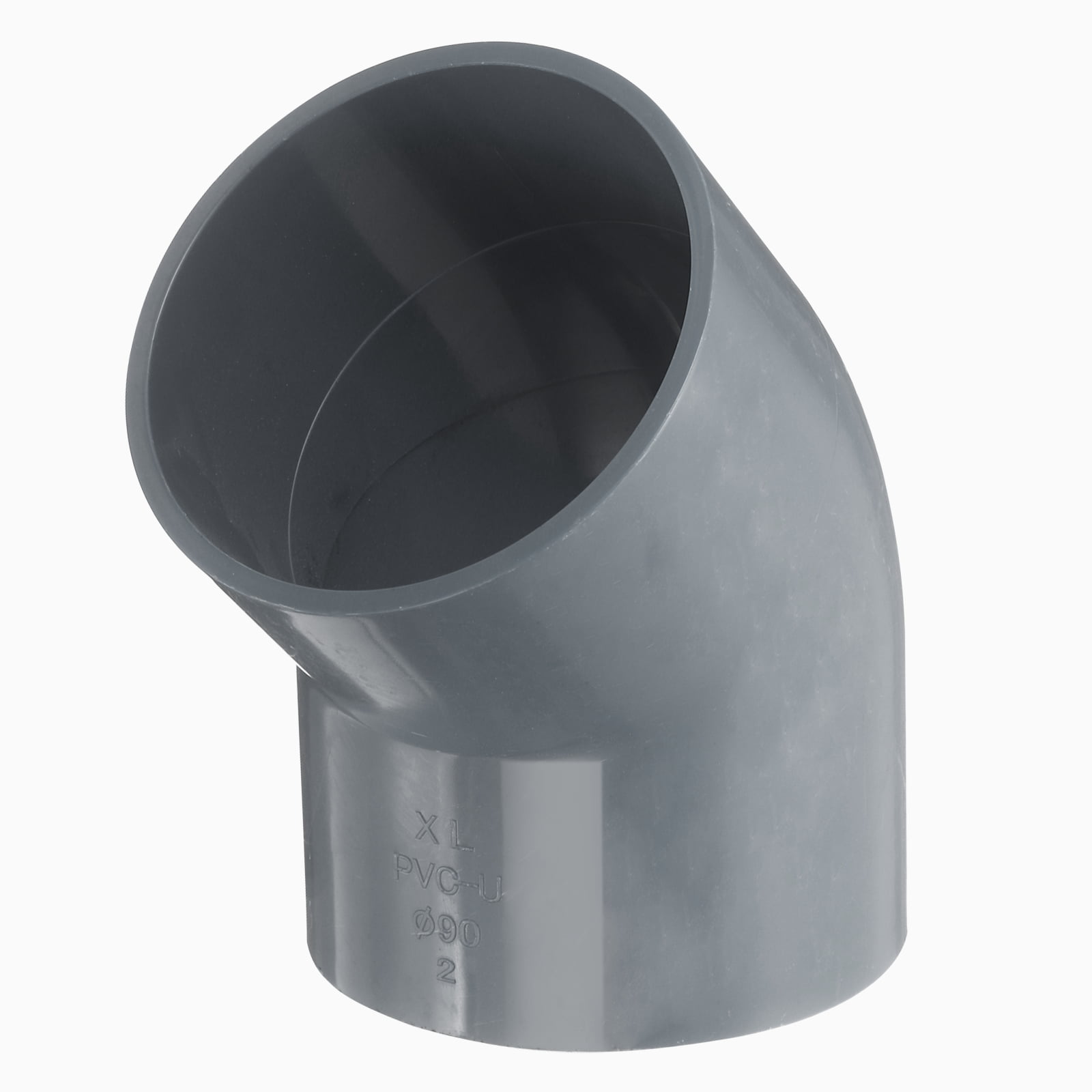 Uxcell 1pcs 3" 45 Degree Elbow Pipe Fittings, Furniture Construction ...