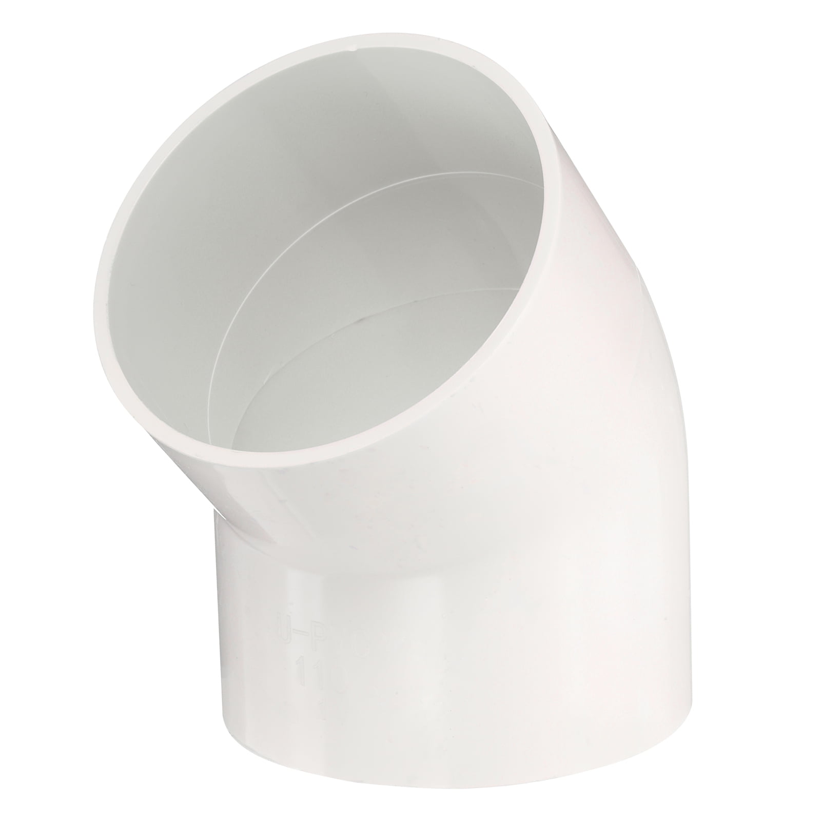 Uxcell 1pcs 4" 45 Degree Elbow Pipe Fittings, Furniture Construction ...