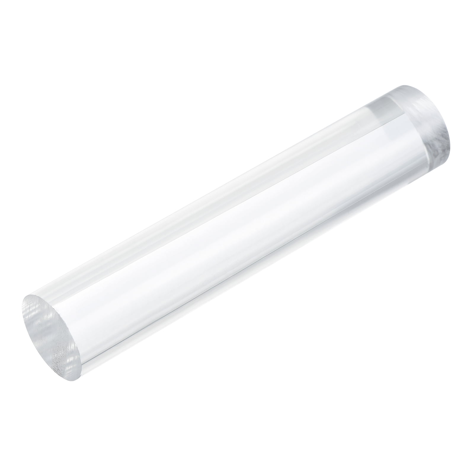 Uxcell 1pcs Acrylic Round Rods 13/16" x 4" Clear Acrylic Dowel Rods ...
