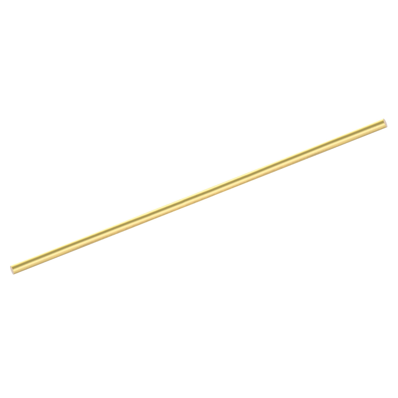 Uxcell 1pcs Brass Rods 6mm x 305mm Brass Solid Round Stock Lathe Bar ...