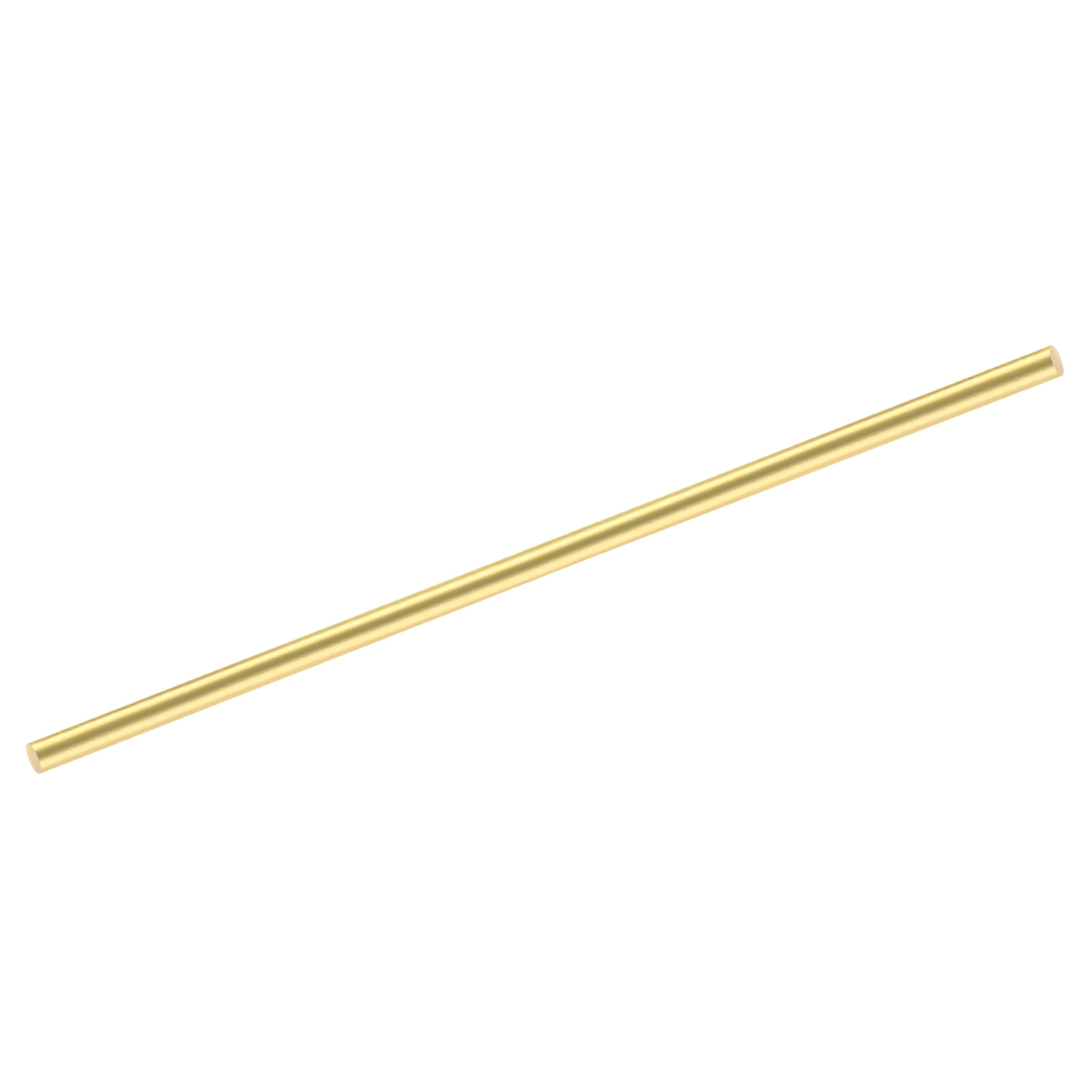Uxcell 1pcs Brass Rods 8mm x 305mm Brass Solid Round Stock Lathe Bar ...
