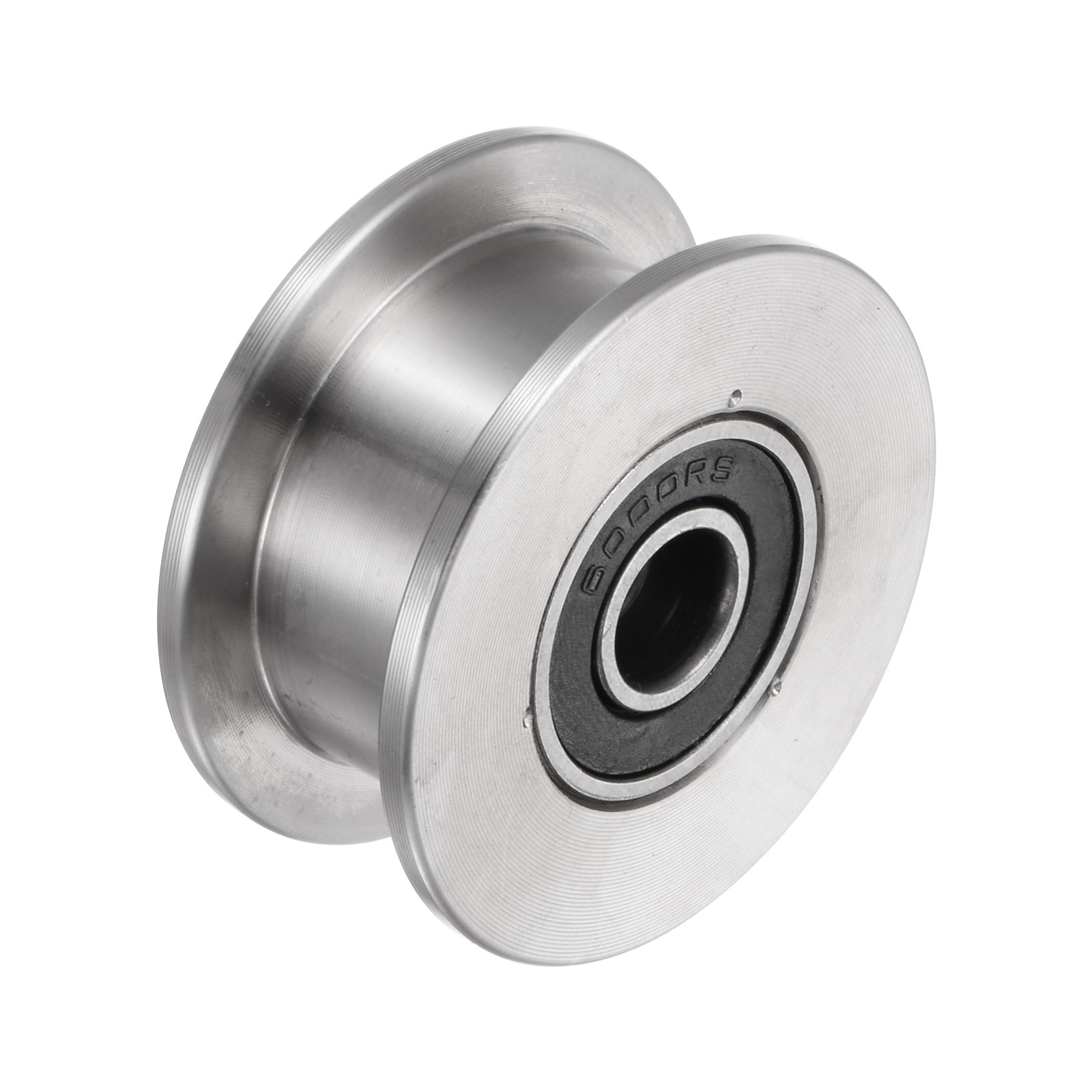 Uxcell 1pcs H Groove Track Wheel, 1.89" 201 Stainless Steel Sliding ...