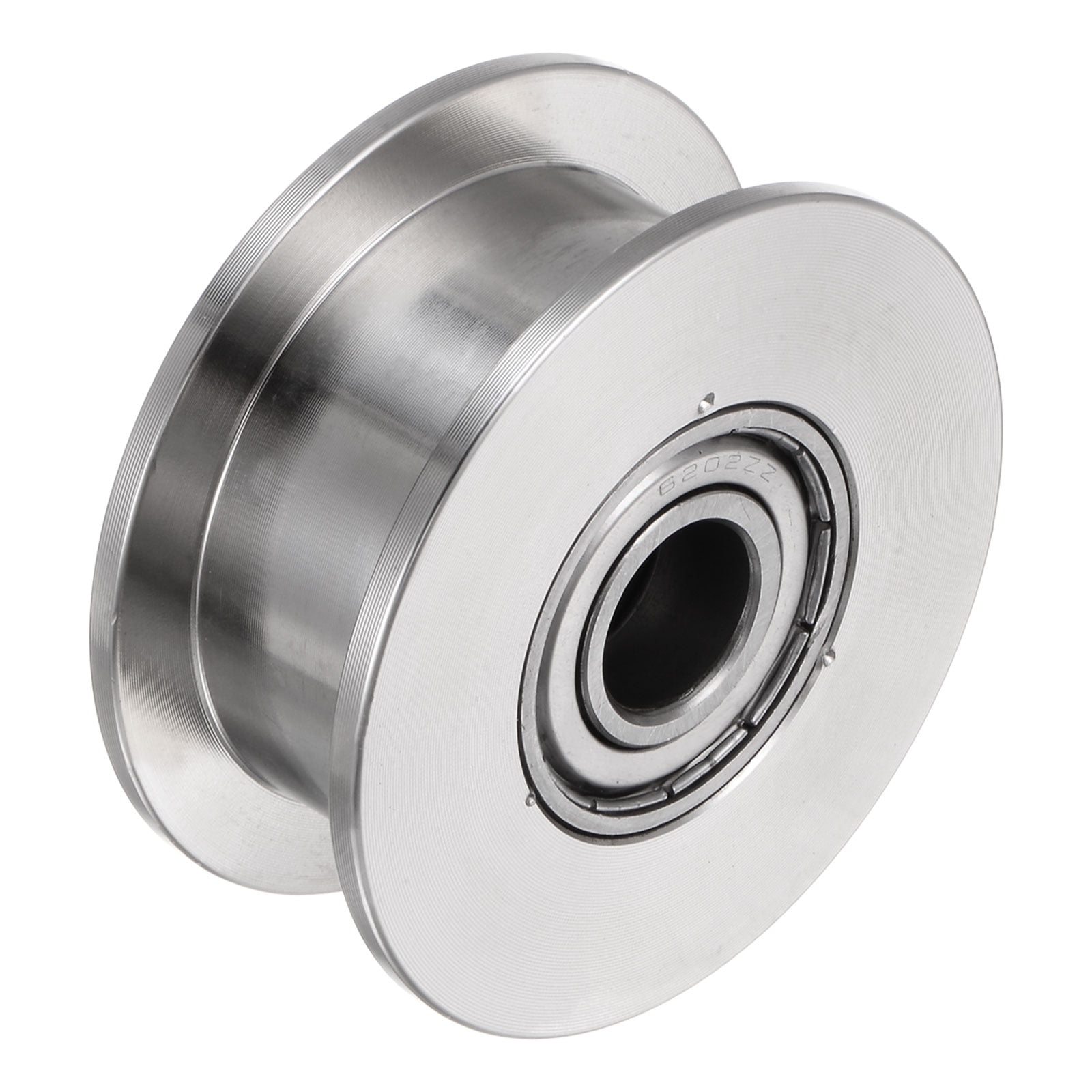 Uxcell 1pcs H Groove Track Wheel, 2.68" 201 Stainless Steel Sliding ...