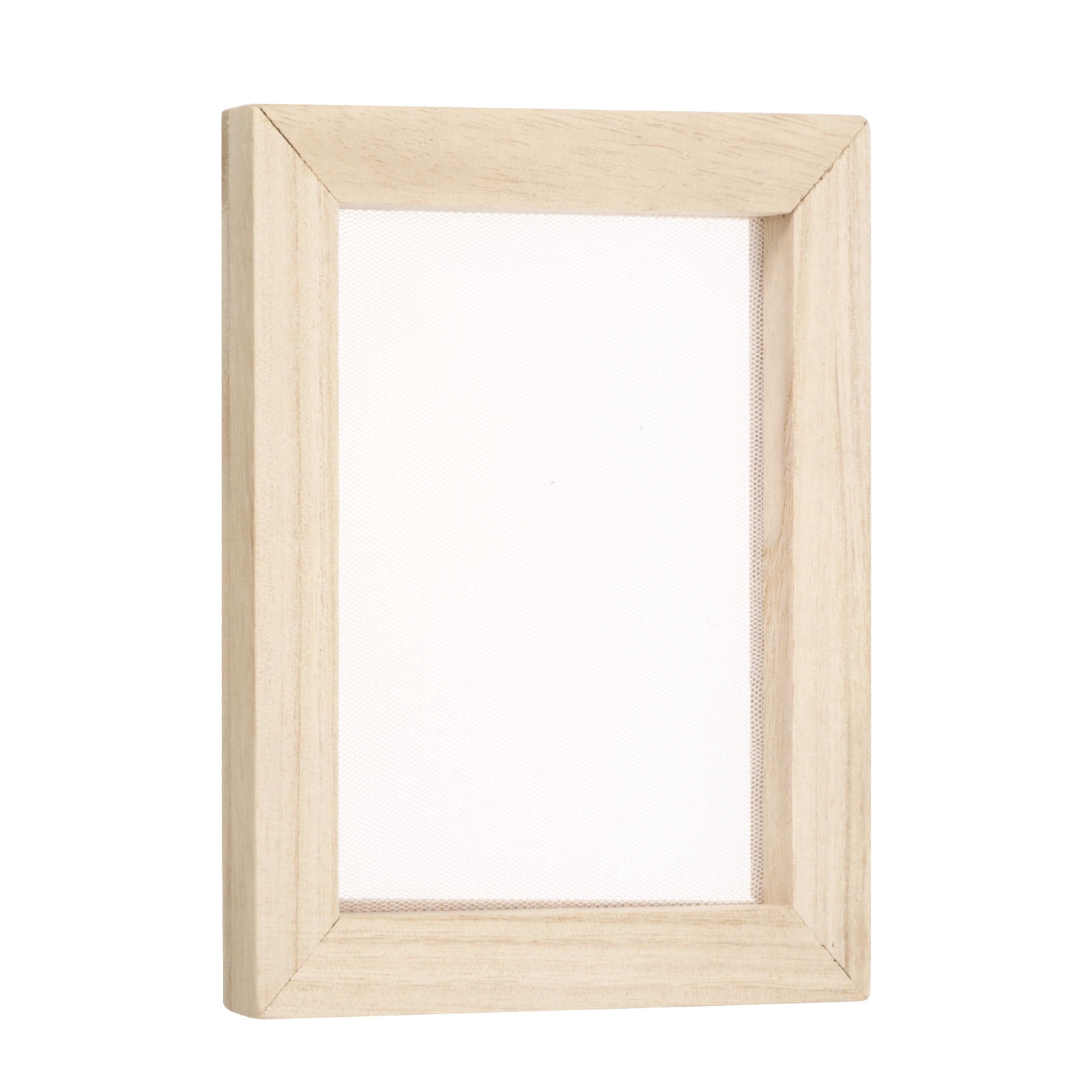 Uxcell 1pcs Silk Screen Printing Frame, 7.1x5.9 Inch Wood with 160 ...