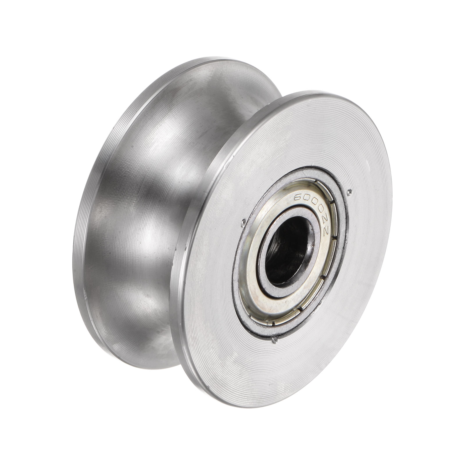 Uxcell 1pcs U Groove Track Wheel, 1.89" 201 Stainless Steel Sliding ...