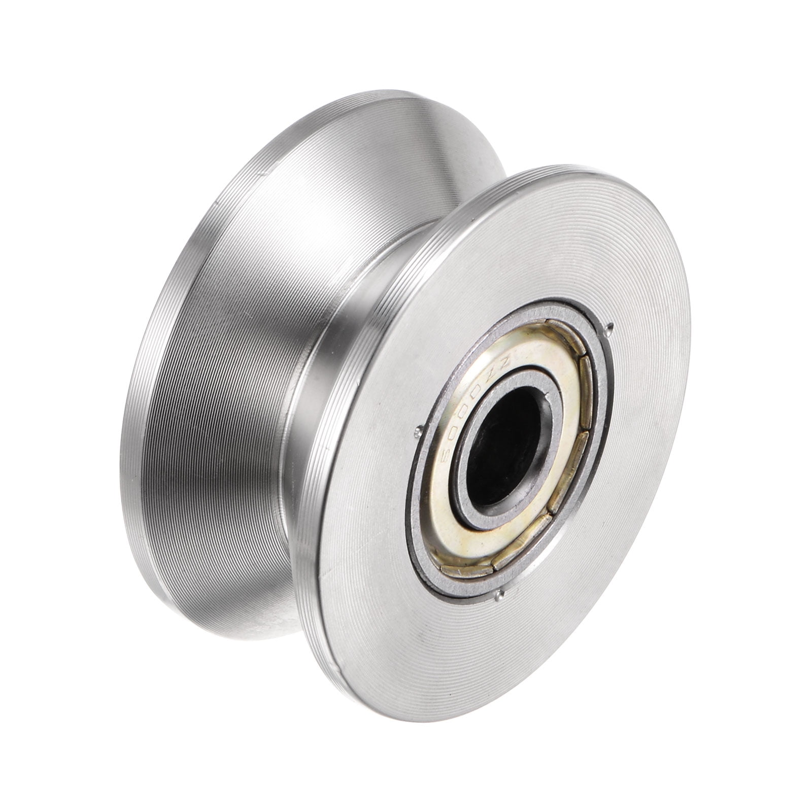 Uxcell 1pcs V Groove Track Wheel, 1.89" 304 Stainless Steel Sliding ...